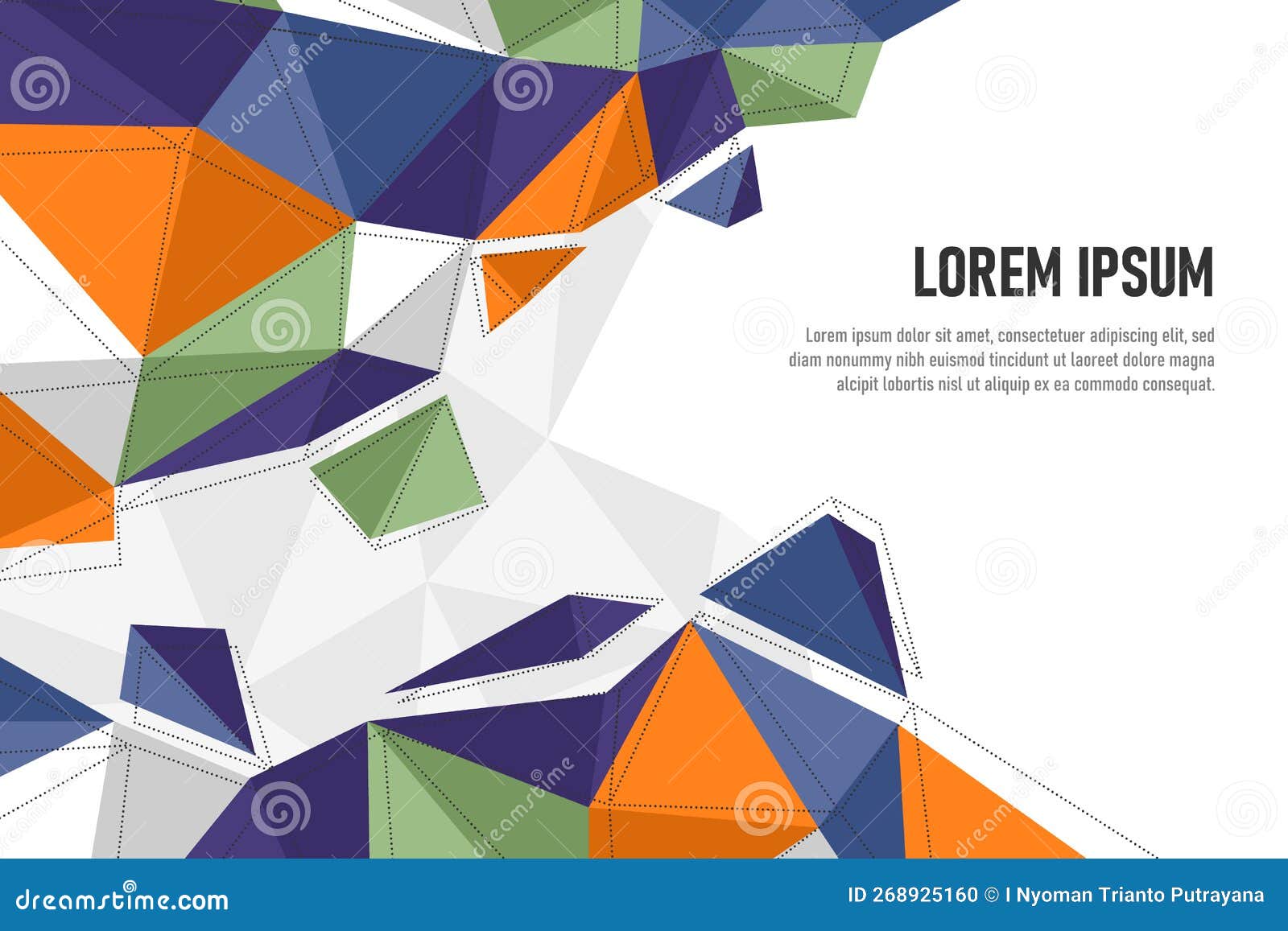 Abstract Modern Polygonal Background Stock Vector - Illustration of ...