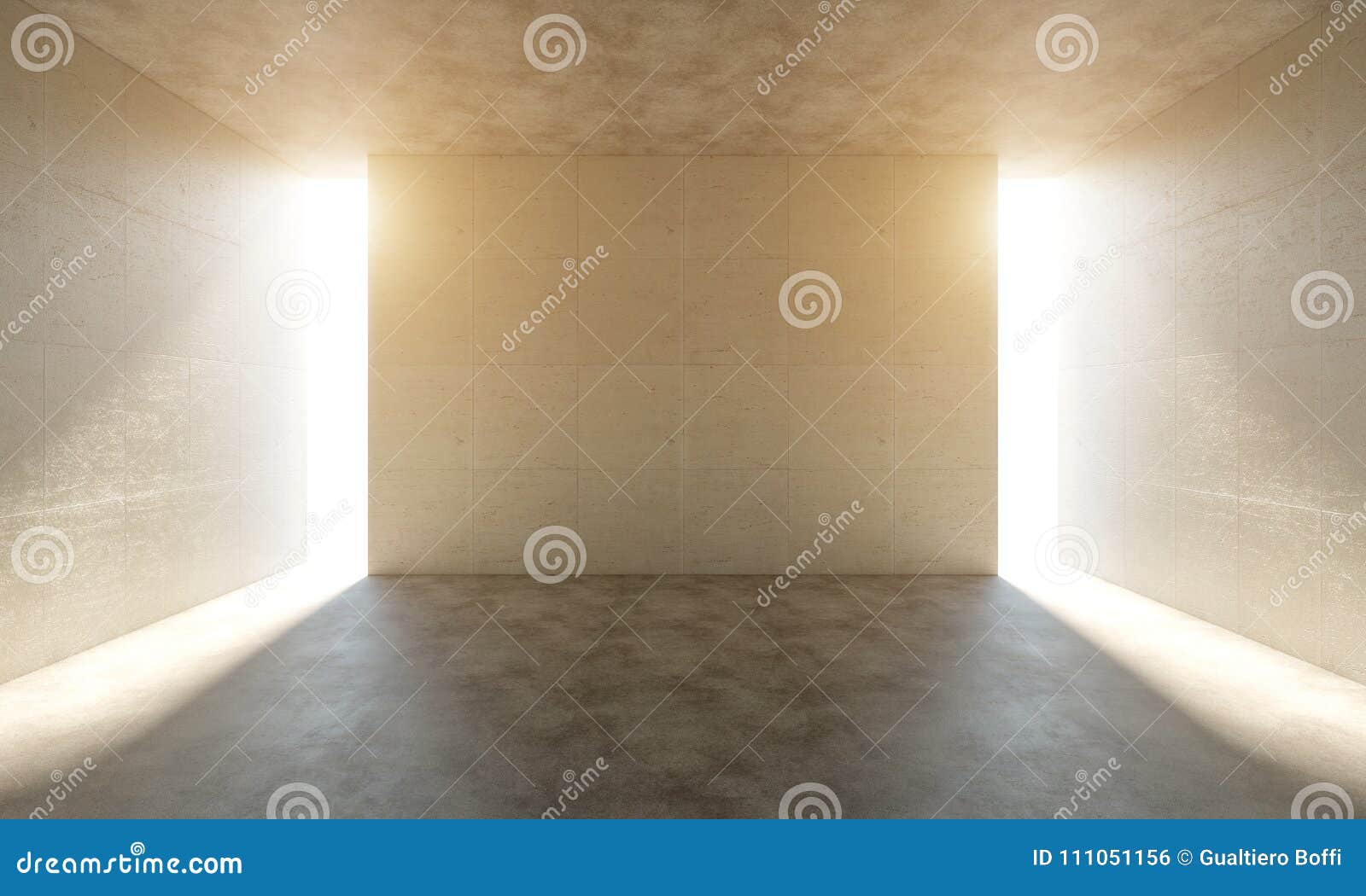 Abstract modern room stock illustration. Illustration of background ...