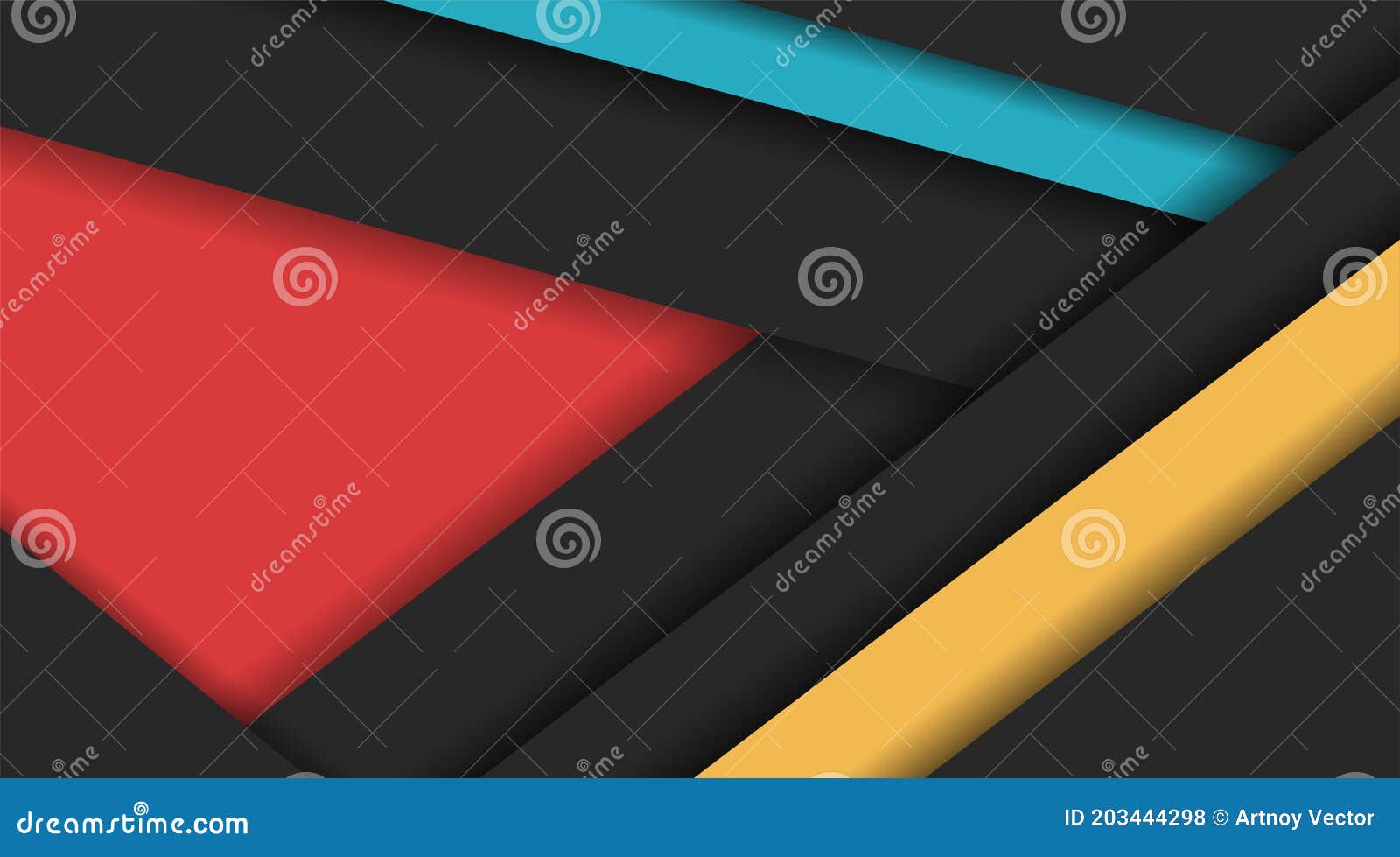 Abstract Modern Shape Material Design Style. Vector Design for ...