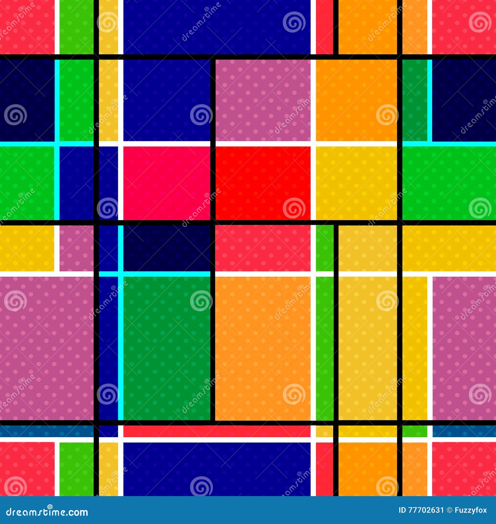 Abstract Modern Squares Seamless Pattern Texture Bright Colors Stock ...