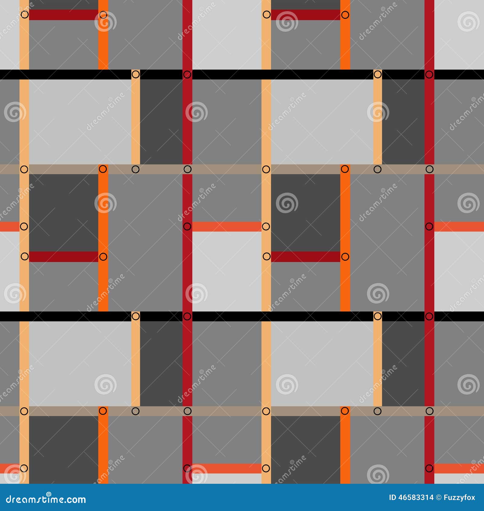 Abstract Modern Squares Seamless Pattern Texture on Retro Background ...