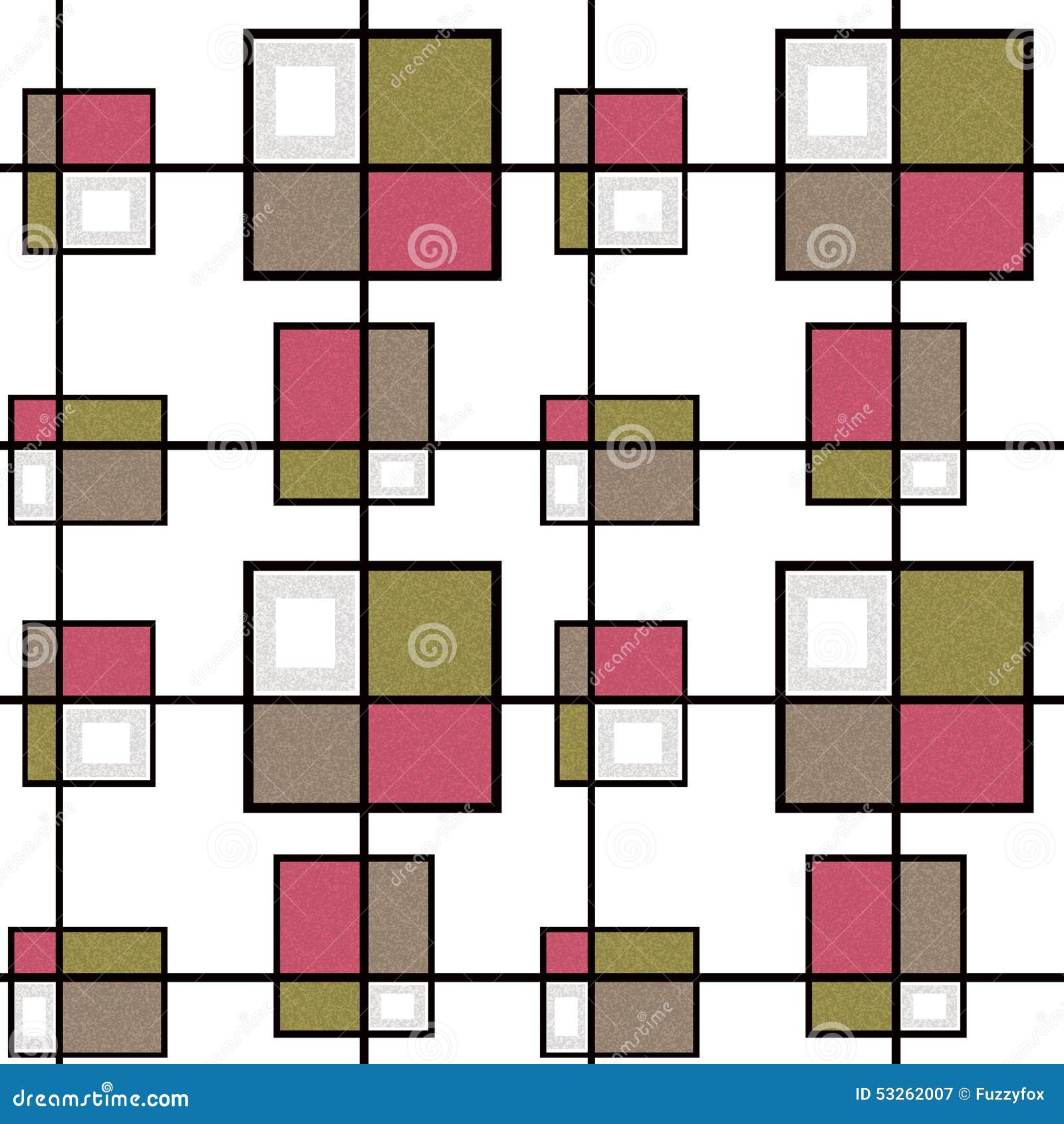 Abstract Modern Squares Seamless Pattern Texture Retro Background Stock ...