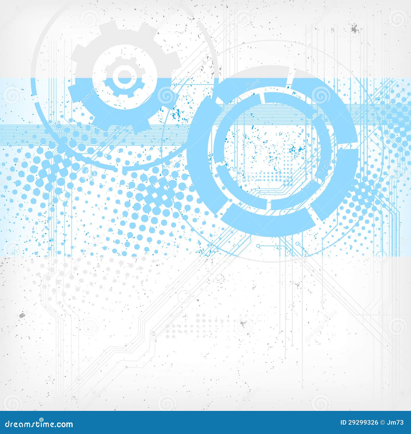 Abstract Modern Technical Background Stock Vector - Illustration of ...