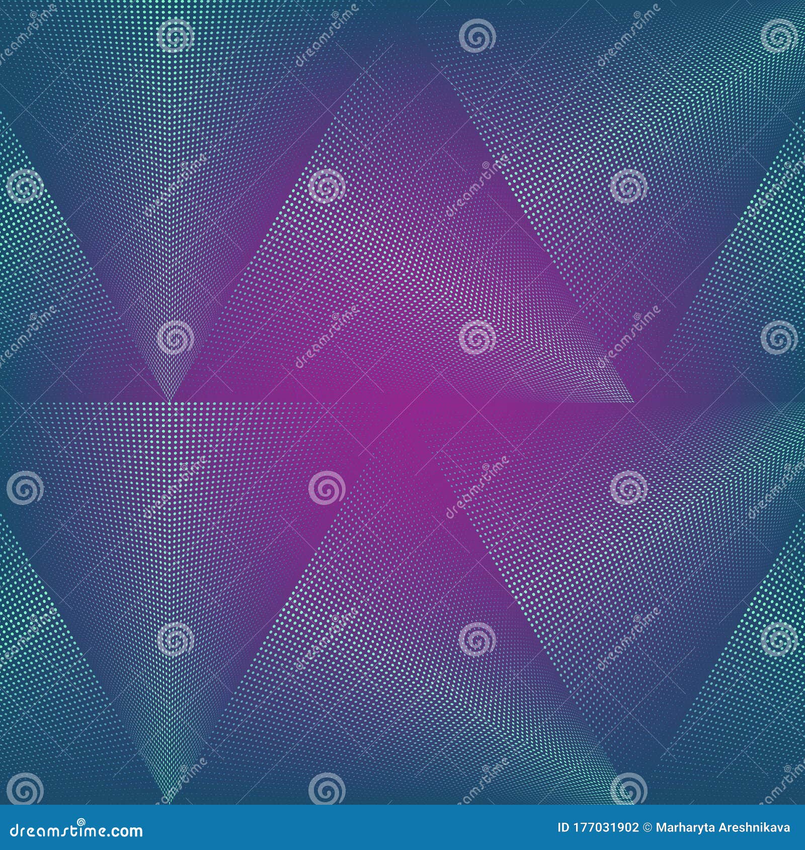 Abstract Modern Techno Background Blue Gradient with Dot Texture Stock ...
