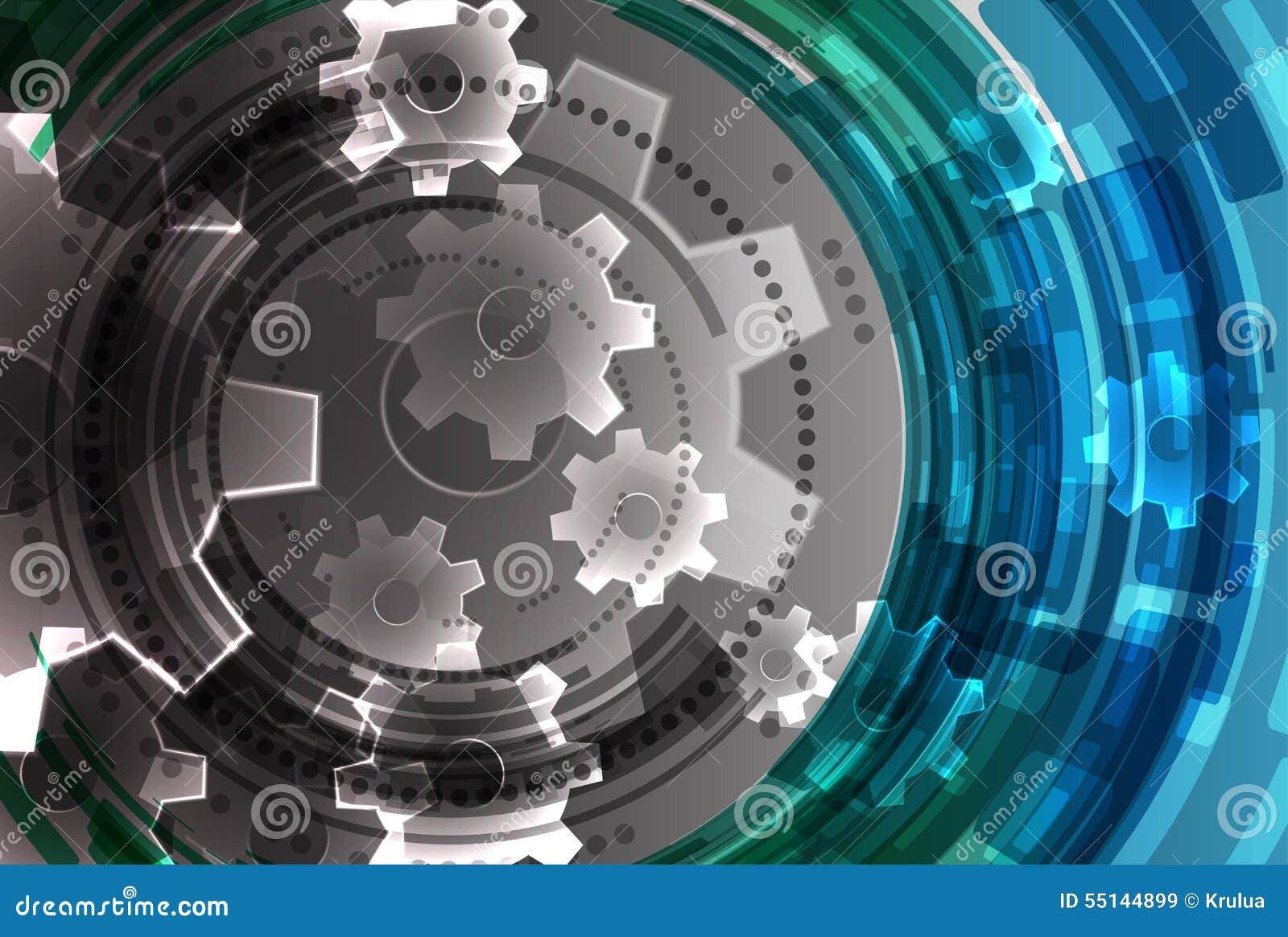 Abstract Modern Technology Background. Stock Vector - Illustration of ...