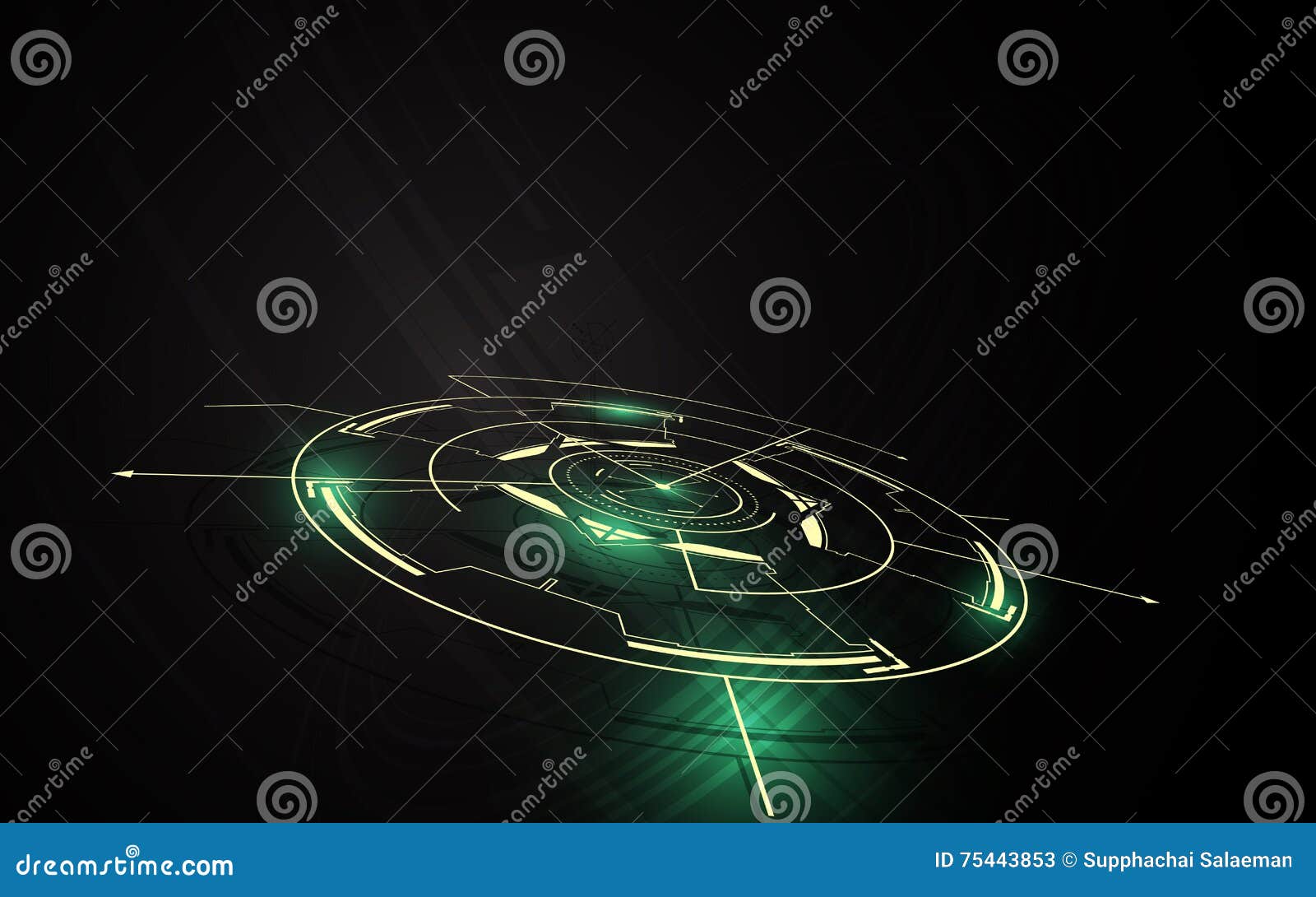 Abstract Modern Technology Innovation Pattern Darkness Concept Design ...