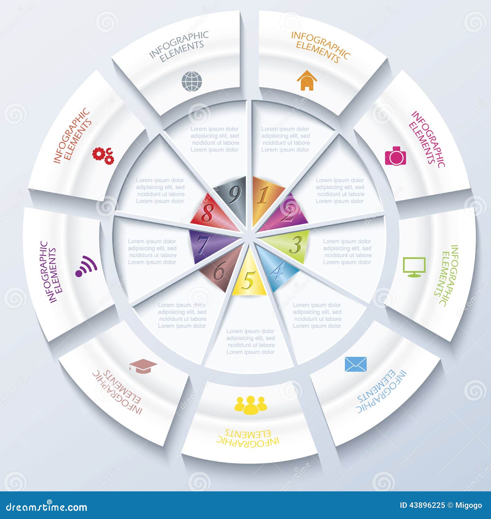 Abstract Modern Template for Business Project or Presentation Stock ...