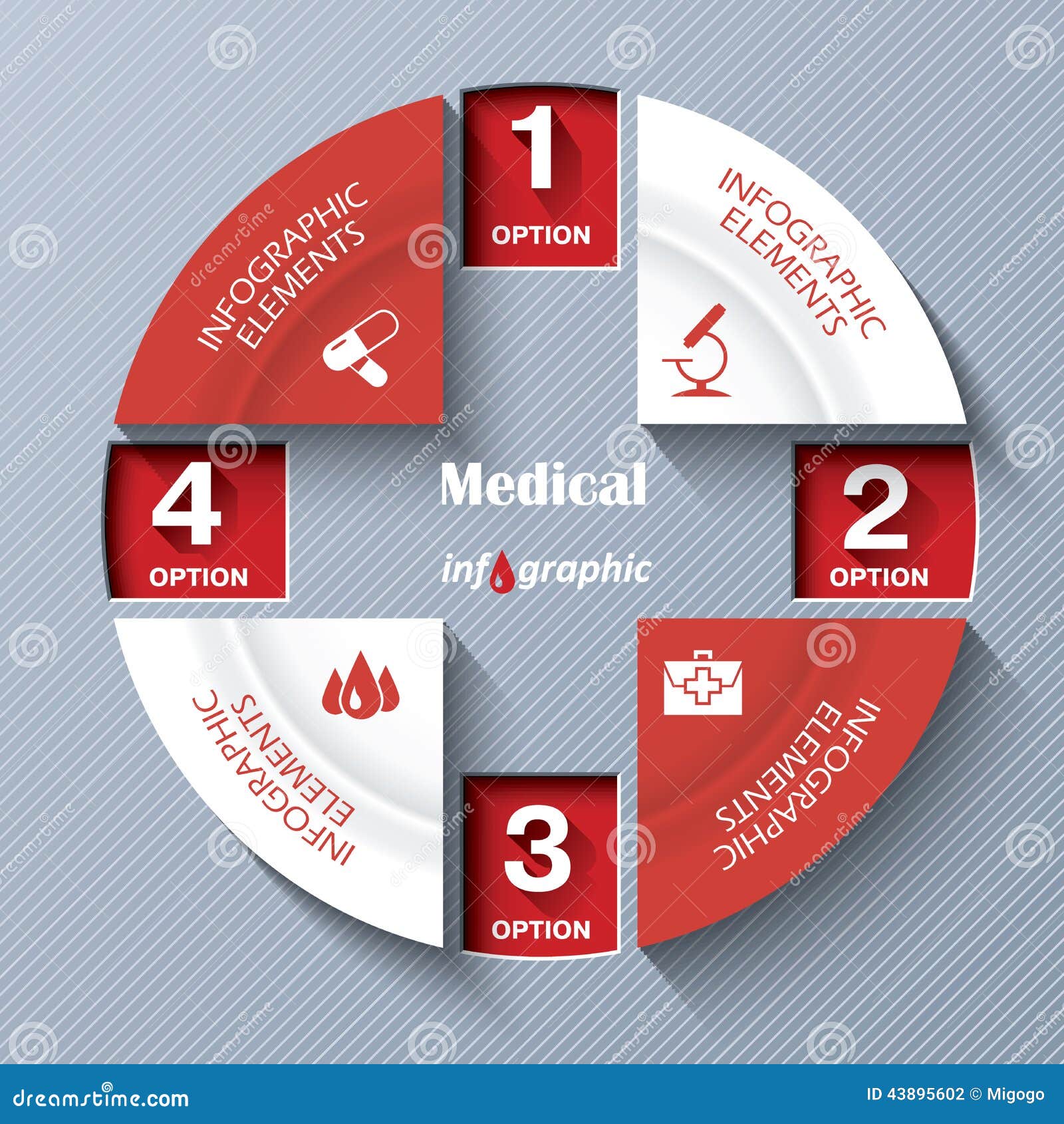 Abstract Modern Template for Medical Project or Presentation Stock ...