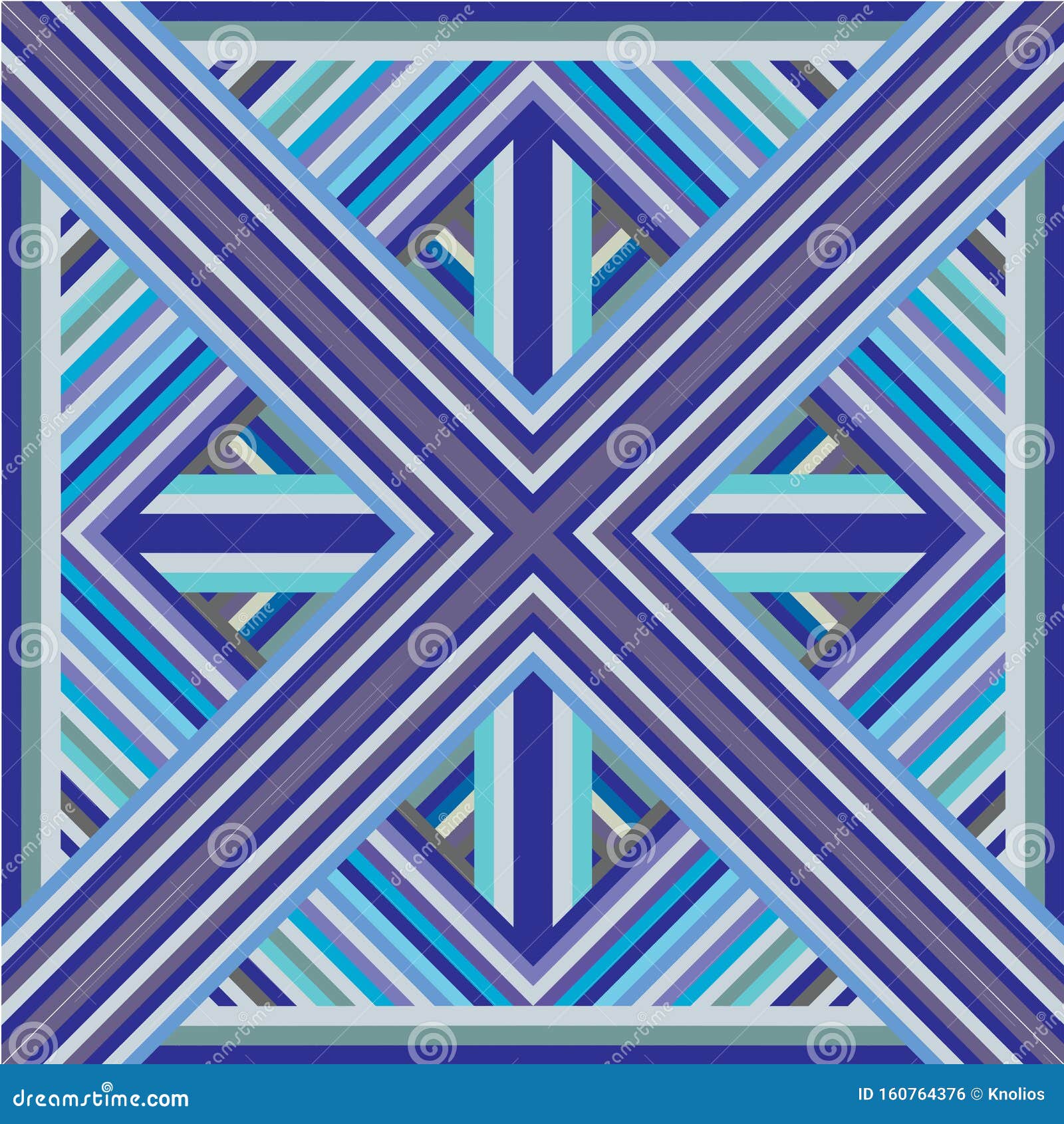 Abstract, Modern Texture for Objects. Basic Blue and Violet Colors ...