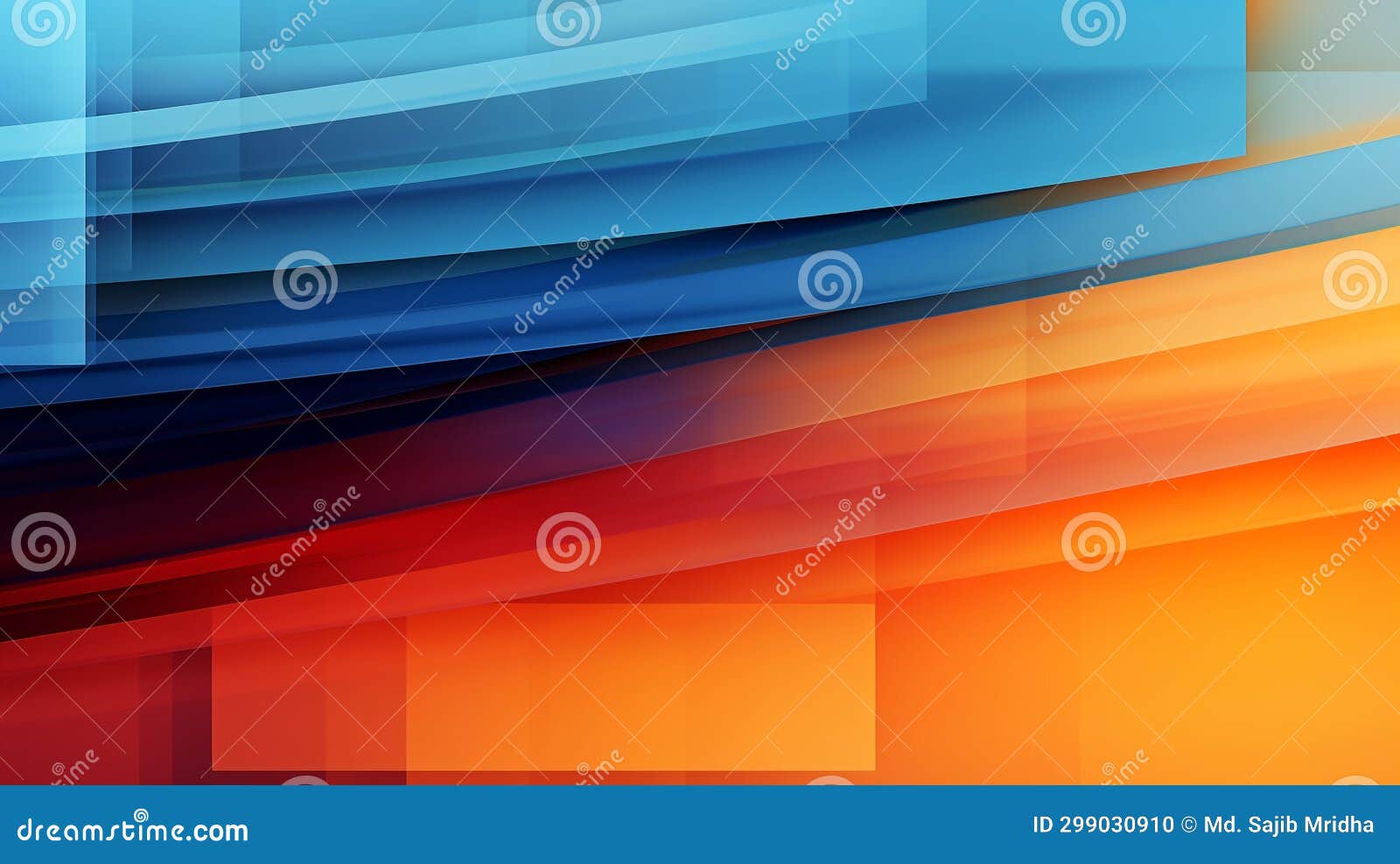 Abstract Modern Trendy Abstract Design with Line, AI-generated Stock ...