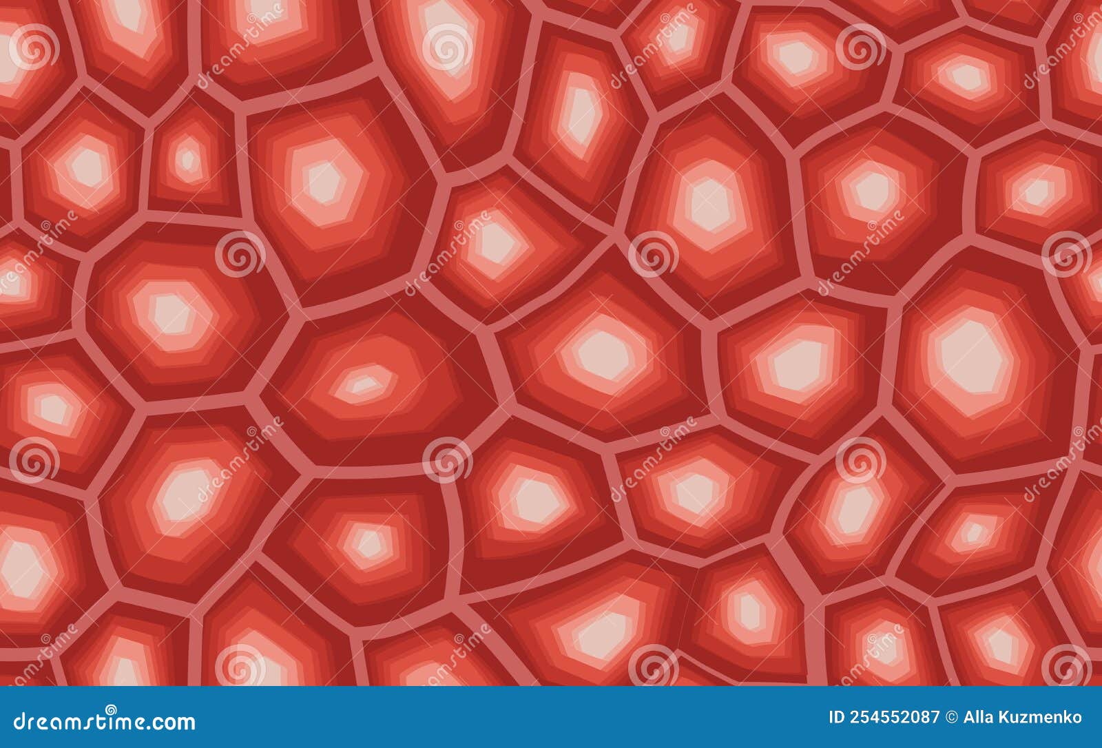 Abstract Modern Turtle Shell Seamless Pattern. Animals Trendy ...