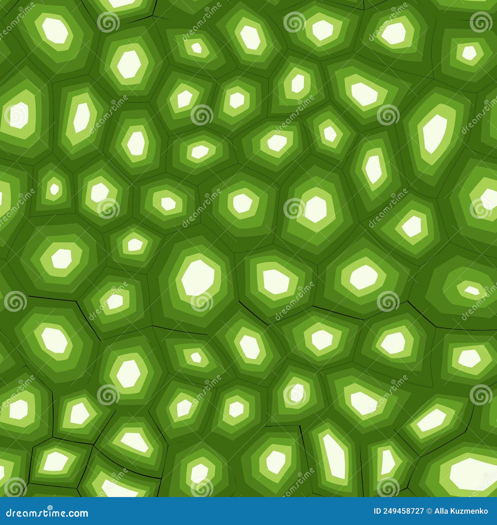 Abstract Modern Turtle Shell Seamless Pattern. Animals Trendy ...