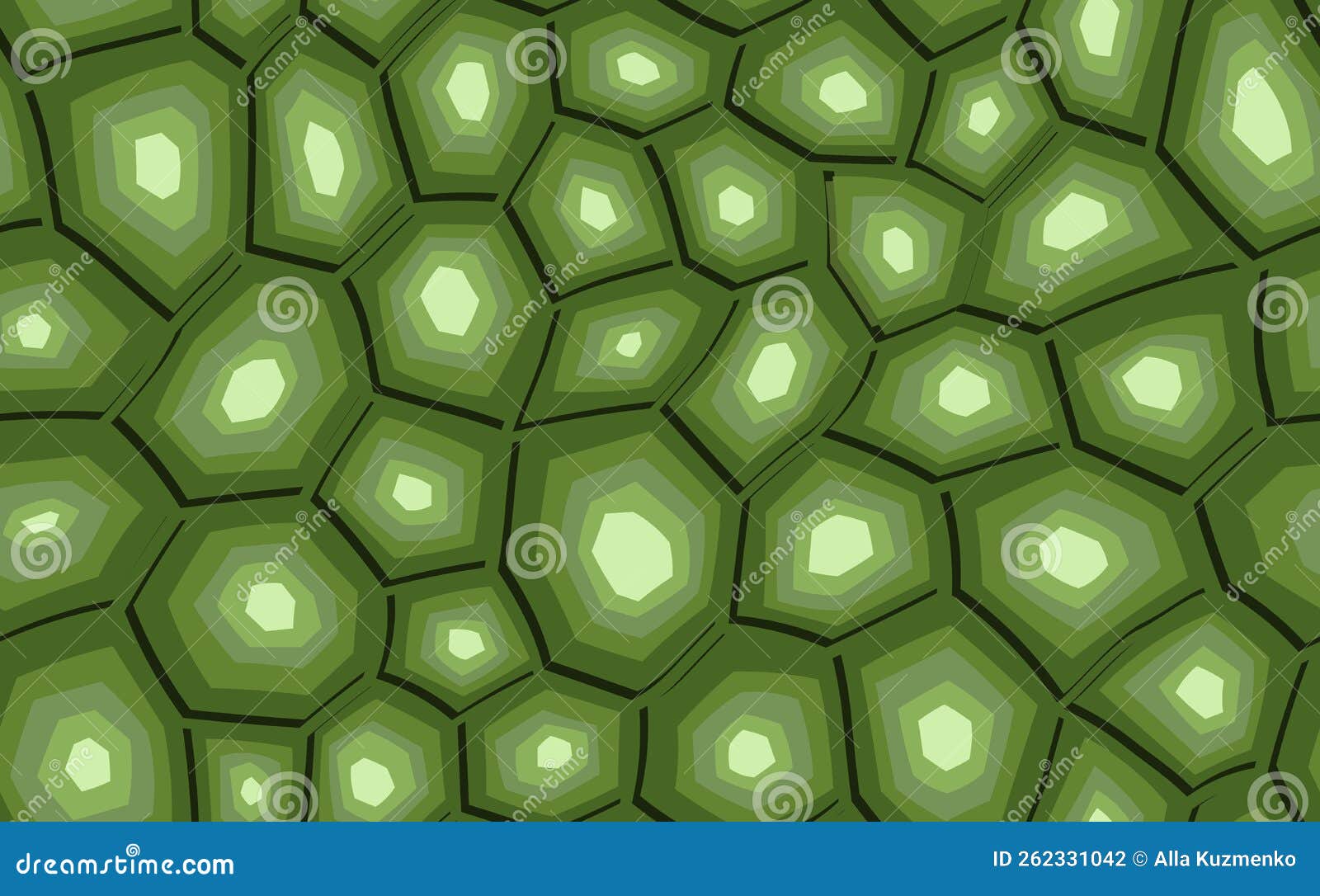 Abstract Modern Turtle Shell Seamless Pattern. Animals Trendy ...