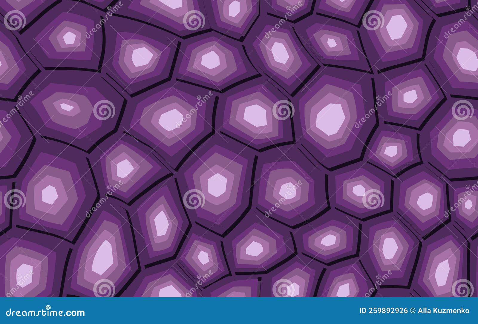 Abstract Modern Turtle Shell Seamless Pattern. Animals Trendy ...