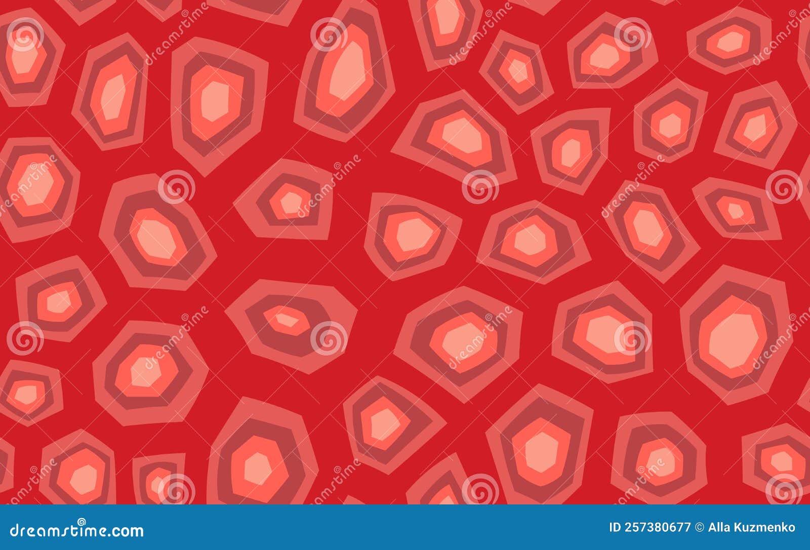 Abstract Modern Turtle Shell Seamless Pattern. Animals Trendy ...