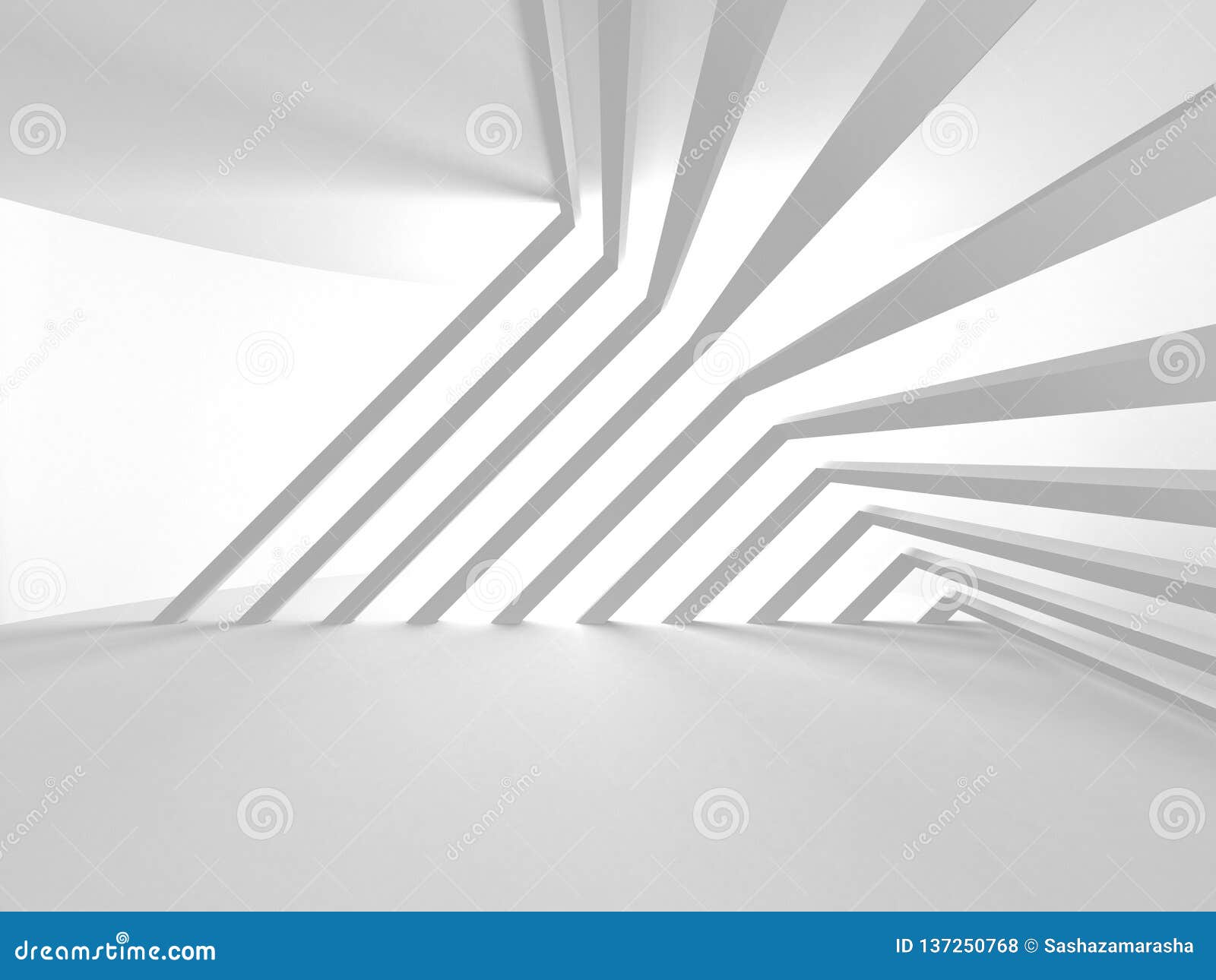 Abstract Modern White Architecture Background Stock Photo - Image of ...