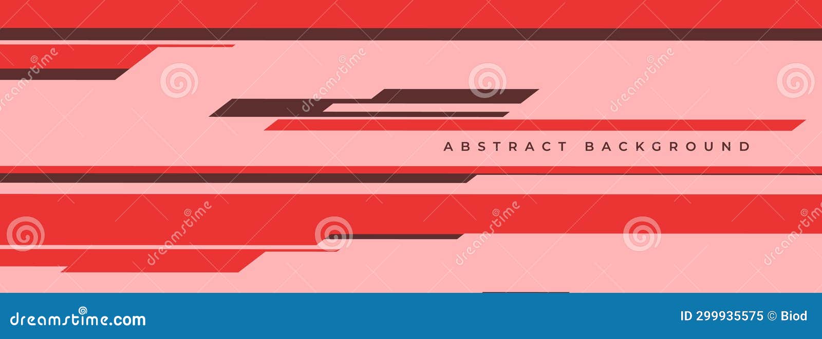 Abstract Modern Wide Banner Background Design with Horizontal Modern ...