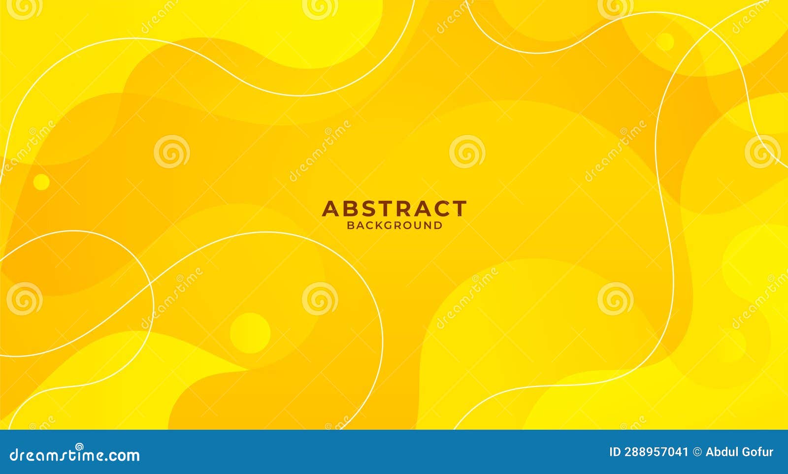 Abstract Modern Yellow Background Stock Vector - Illustration of line, background: 288957041