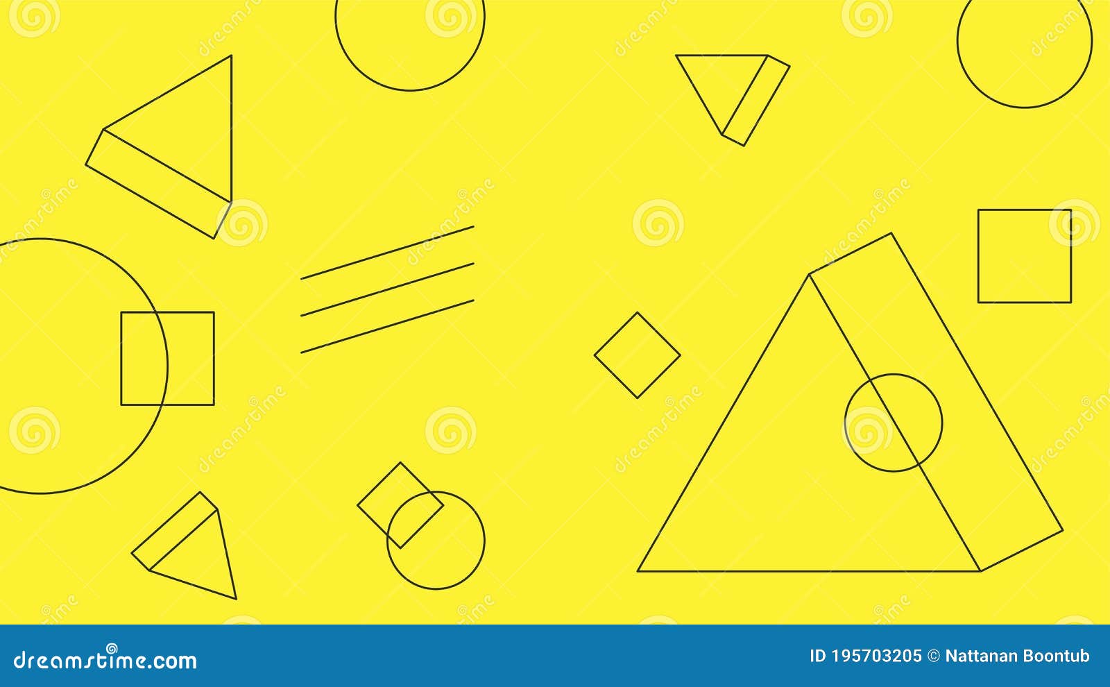 Abstract Modern Yellow Geometric Background,Eps10 Vector Stock Vector ...