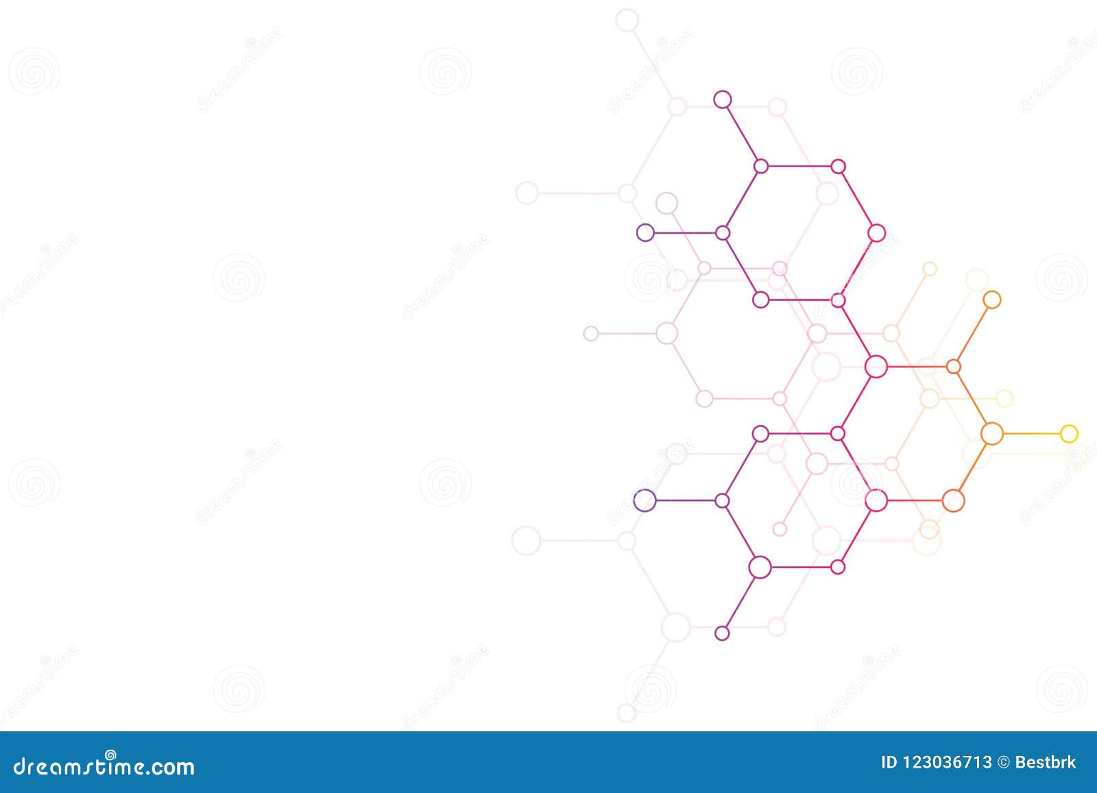 Chemical Concept. Organic Chemistry. Synthesis Of Substances. Border Of ...
