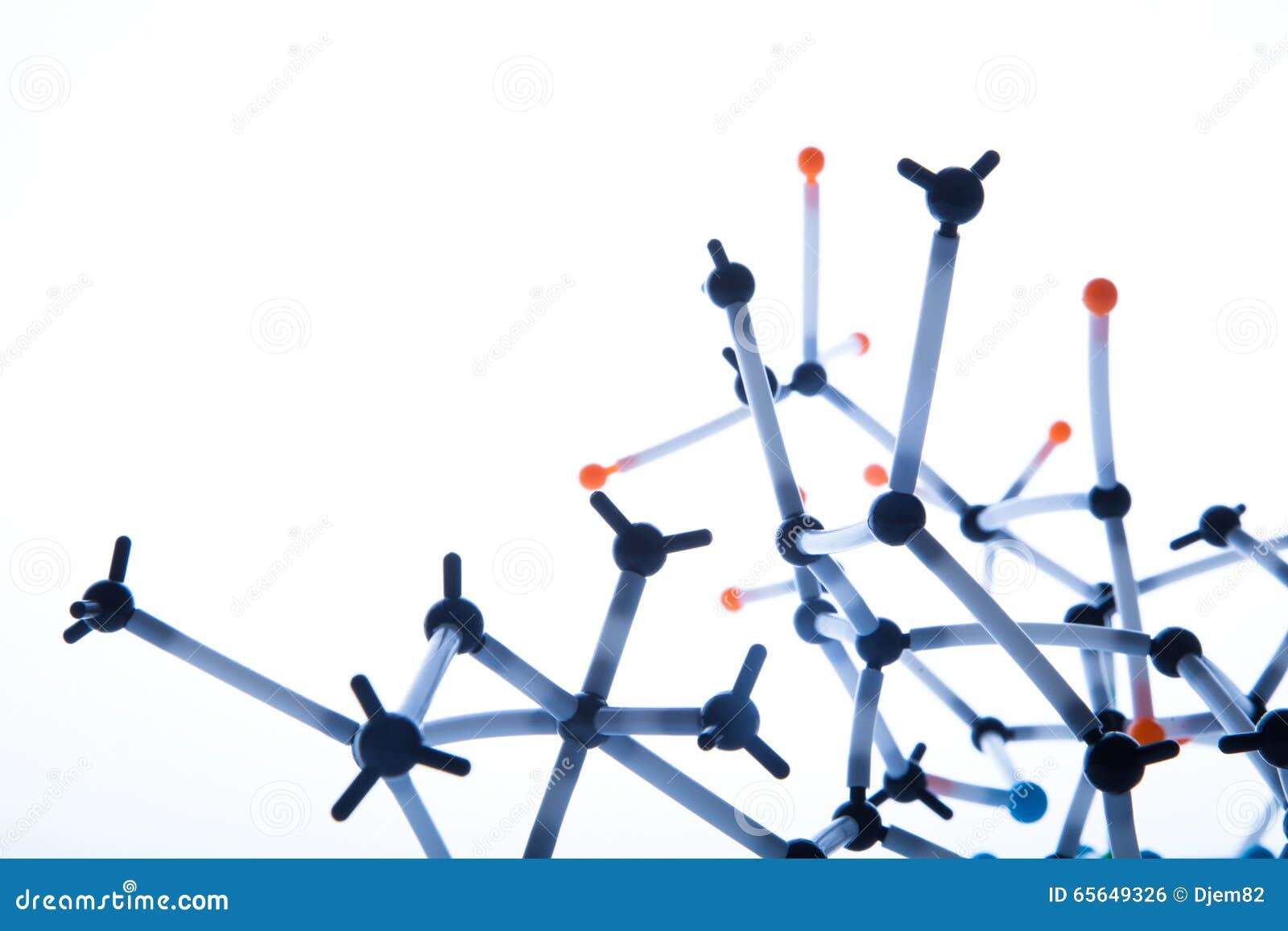 Abstract Molecular Structure Stock Photo - Image of human, discovery ...