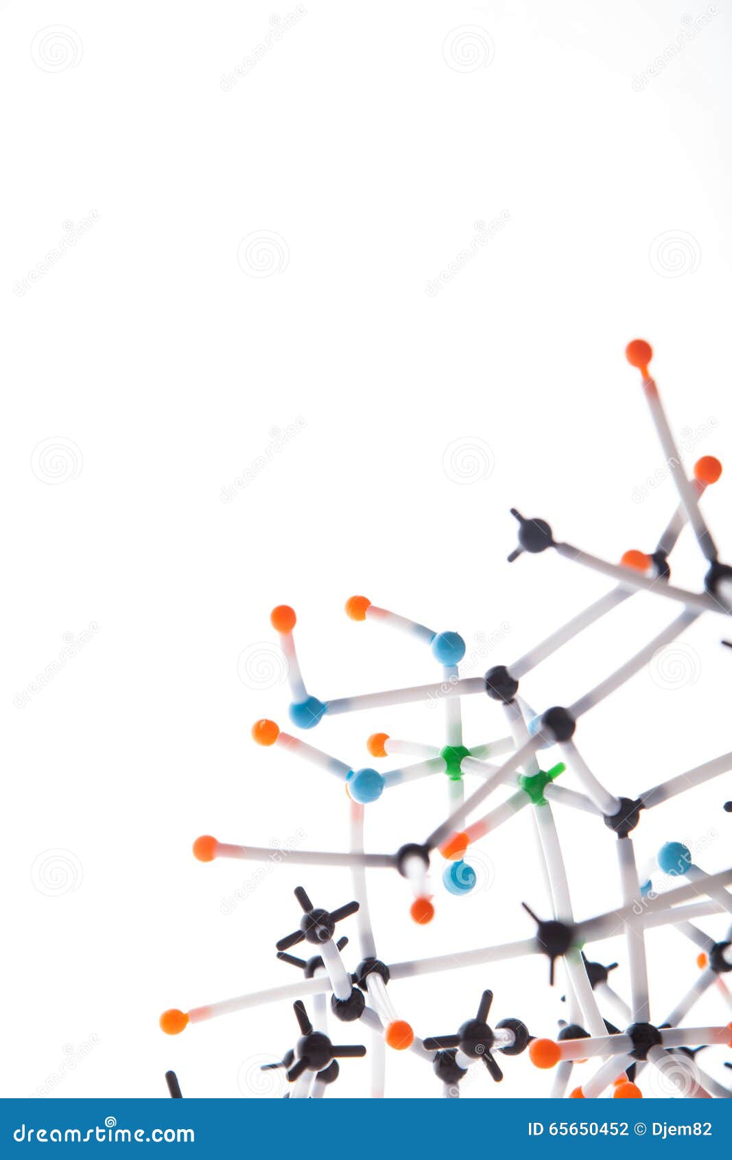 Abstract Molecular Structure Stock Photo - Image of atom, relationship ...