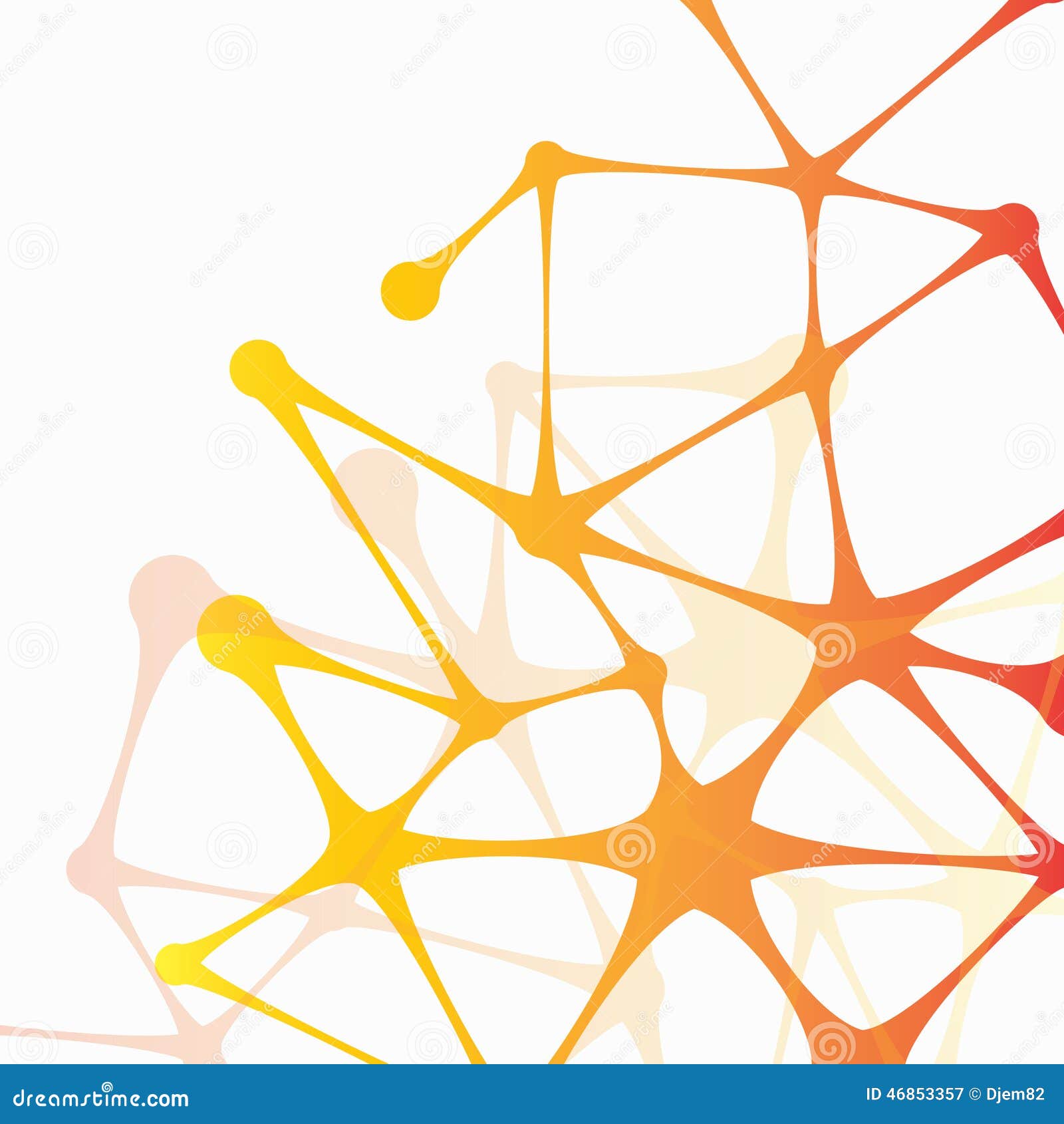 Abstract Molecular Structure Stock Vector - Illustration of design ...