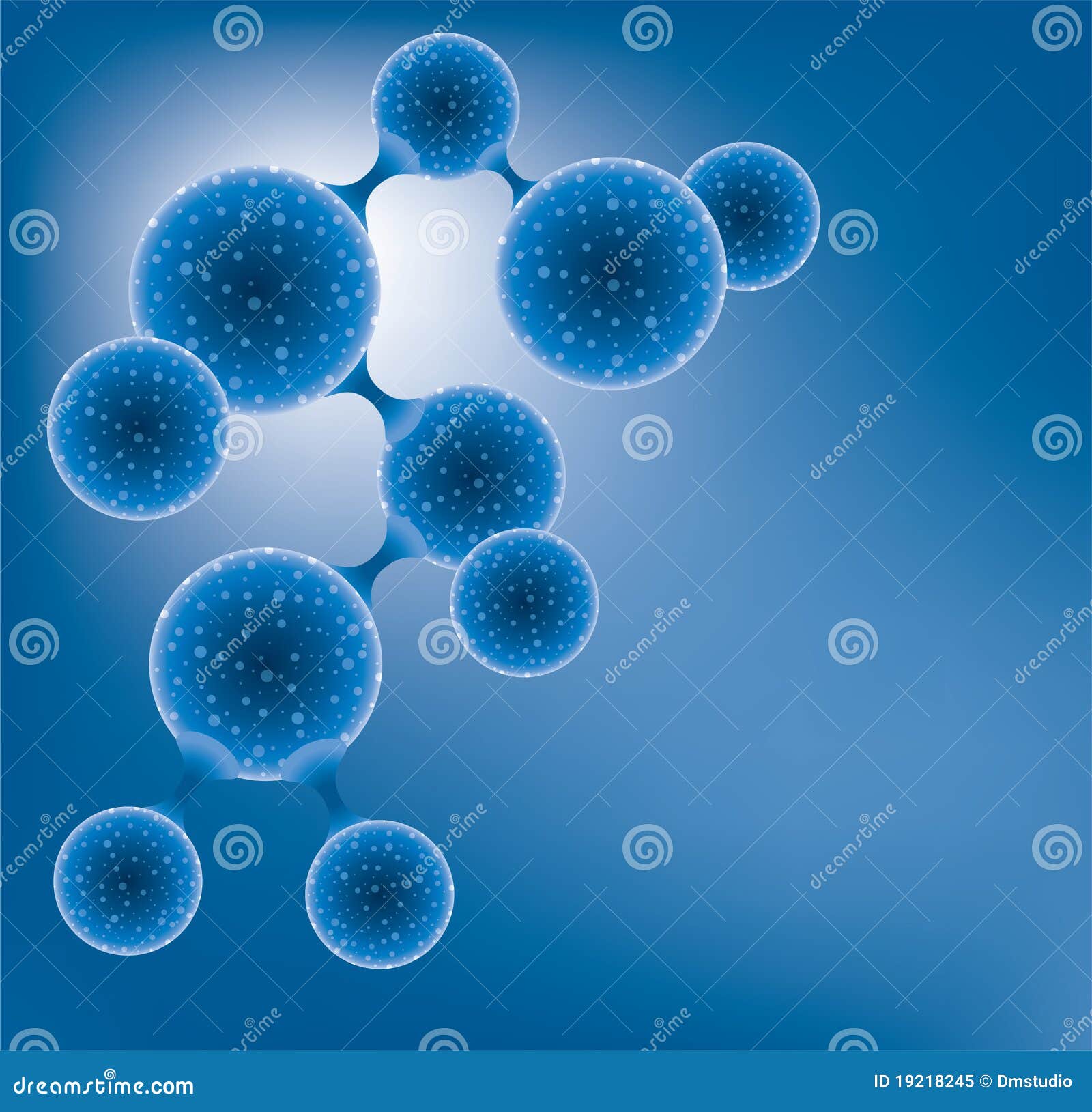Abstract molecule stock vector. Illustration of connection - 19218245
