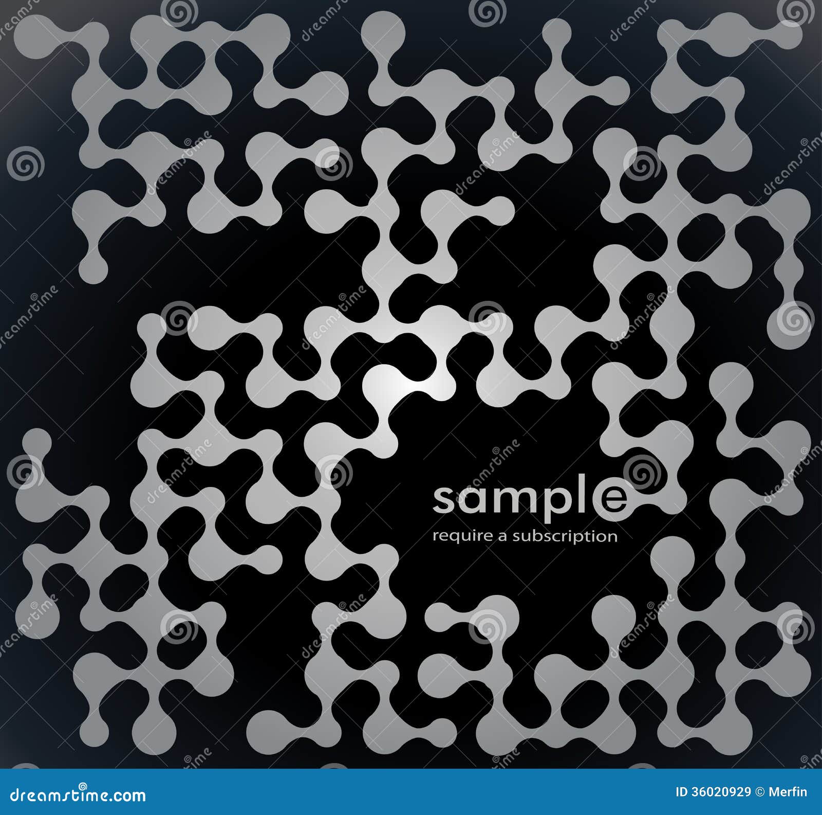 Abstract Molecule Background Stock Illustration - Illustration of ...