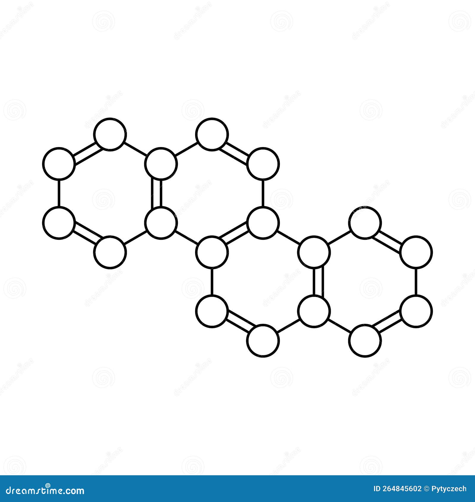 Abstract Molecule Icon - Symbol of Chemistry Stock Vector ...