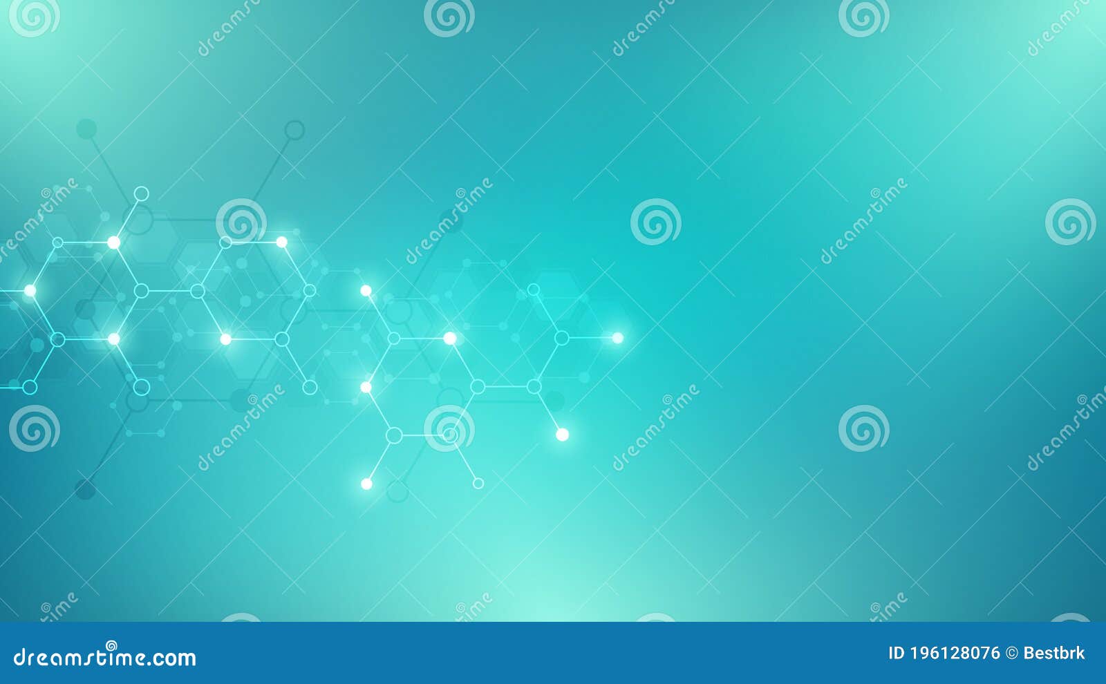Abstract Molecules Background. Molecular Structures or Chemical ...