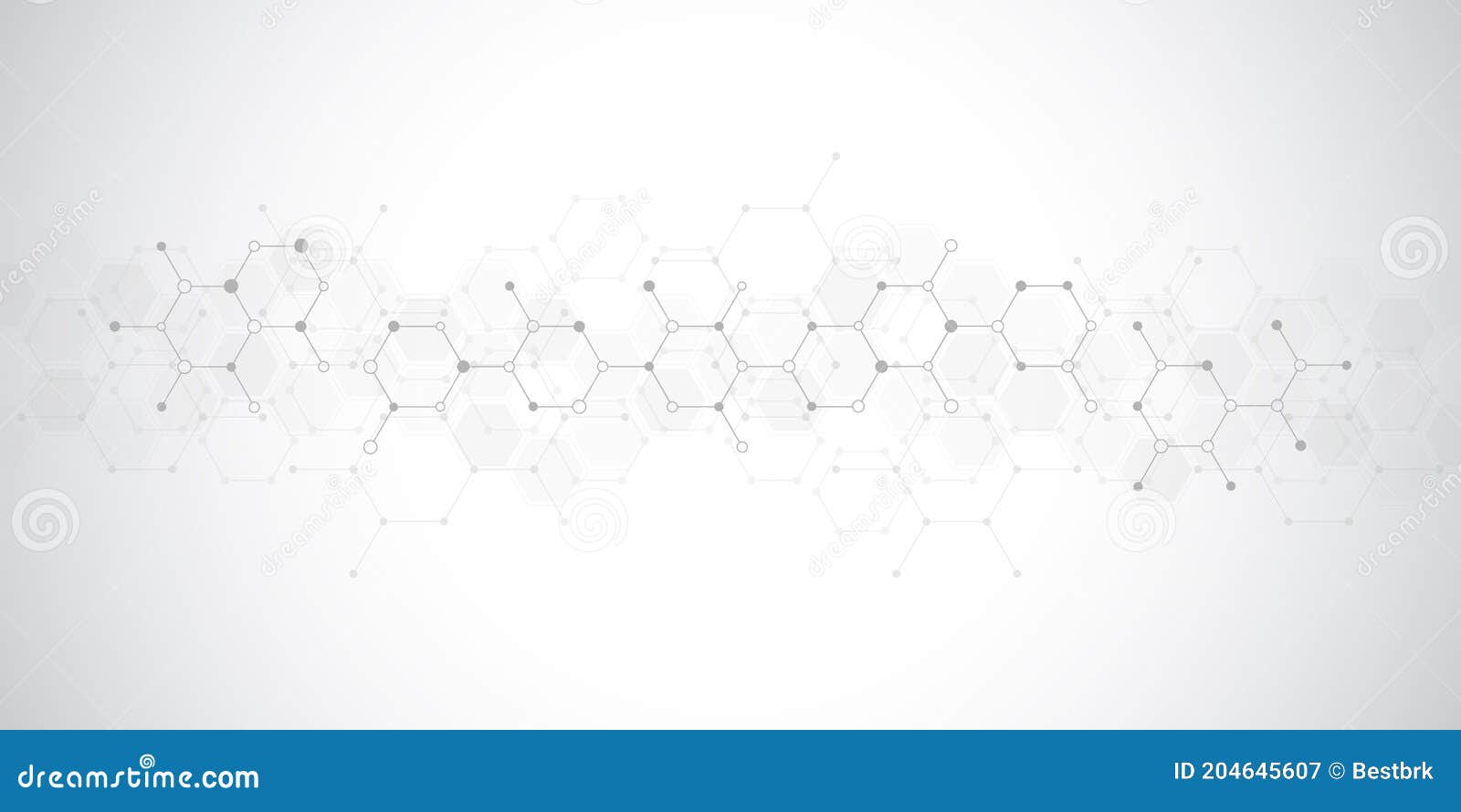 Abstract Molecules Background. Molecular Structures or Chemical ...