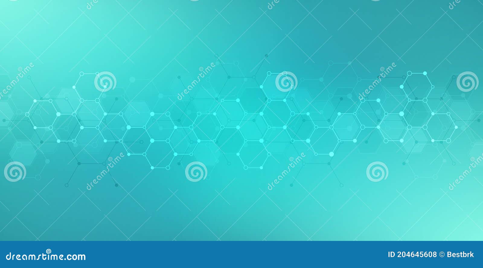 Abstract Molecules Background. Molecular Structures or Chemical ...