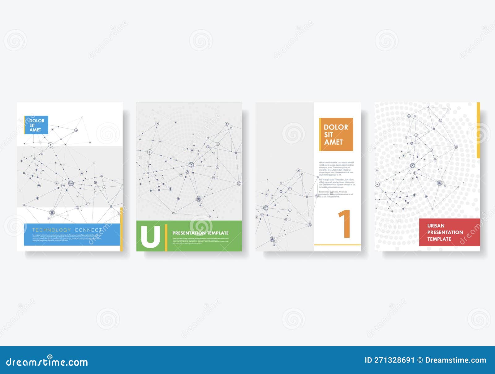 Abstract Molecules Cover Template. Graphic Convergence Connect. Vector ...