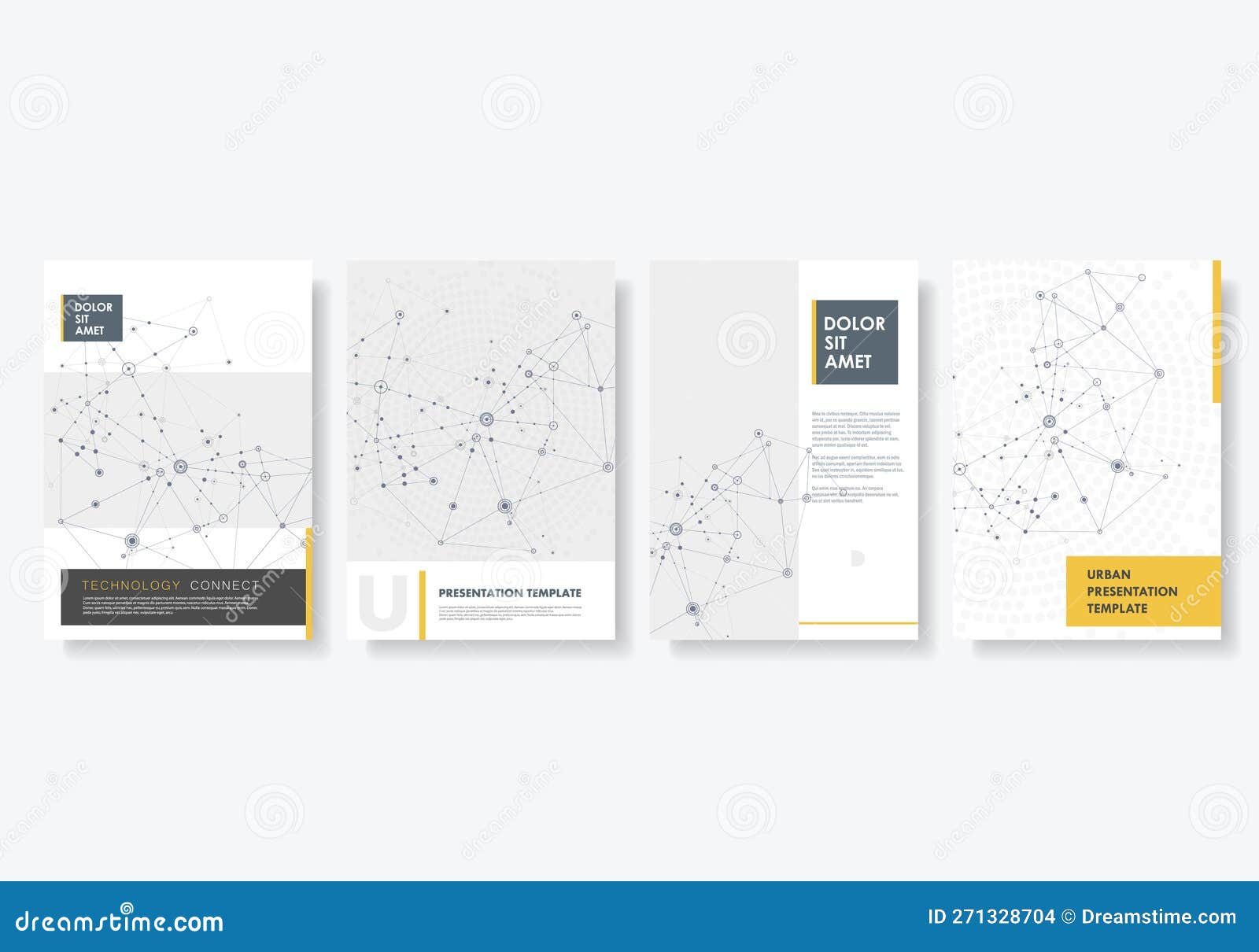 Abstract Molecules Cover Template. Graphic Convergence Connect. Vector ...