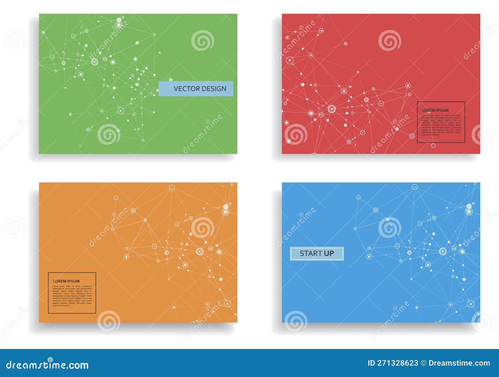 Abstract Molecules Cover Template. Vector Design Element Shapes. Vector ...