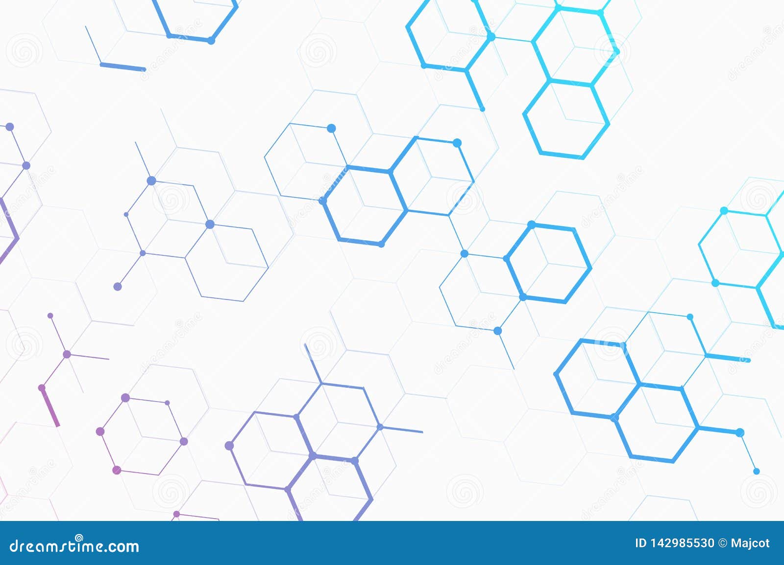 Abstract molecules design stock vector. Illustration of information ...