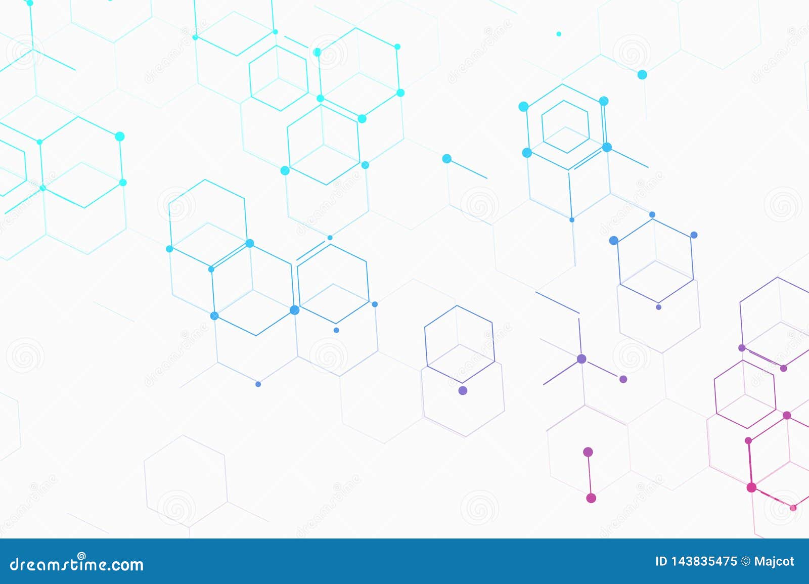 Abstract molecules design stock vector. Illustration of information ...