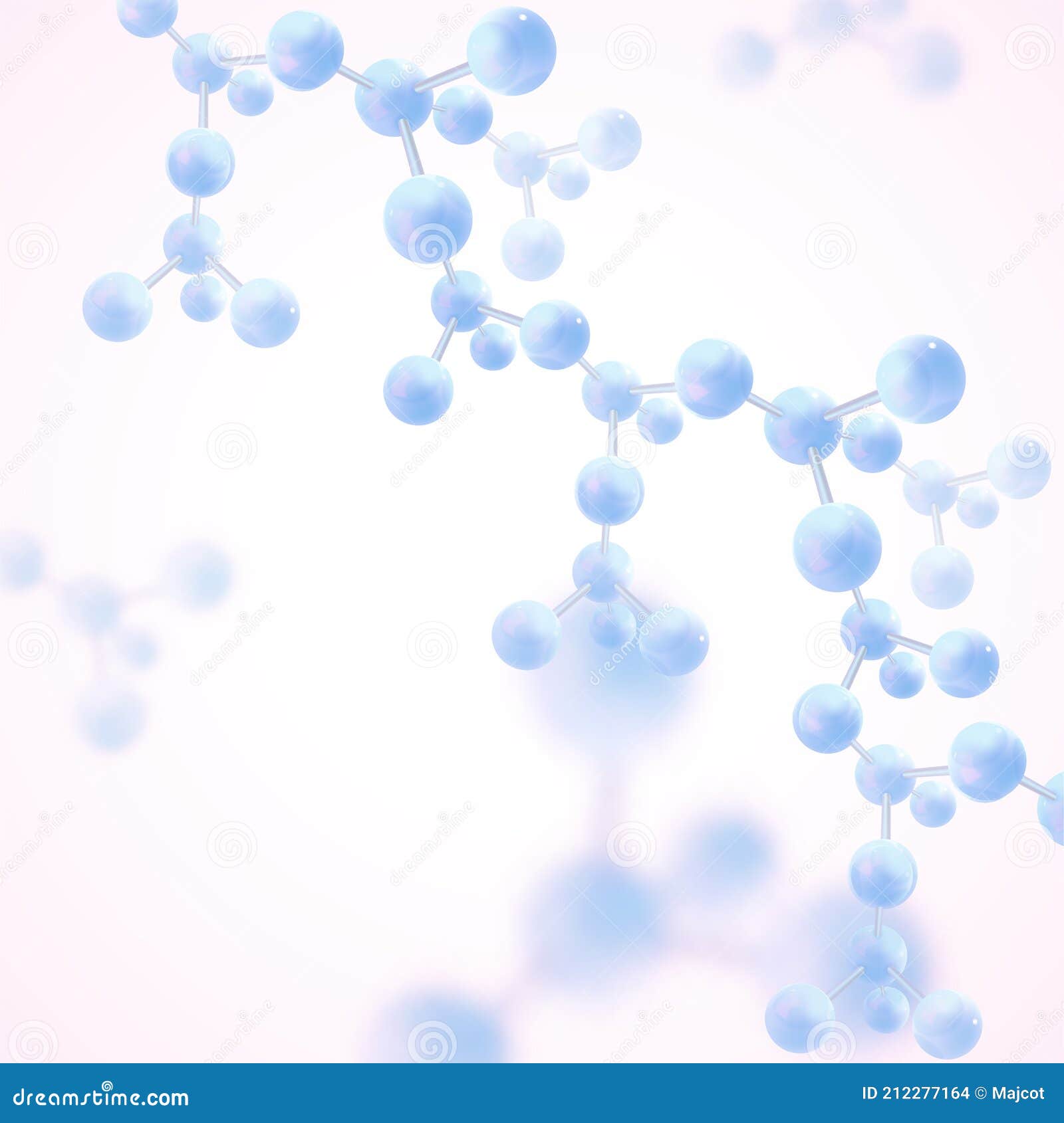 Abstract molecules design stock vector. Illustration of background ...