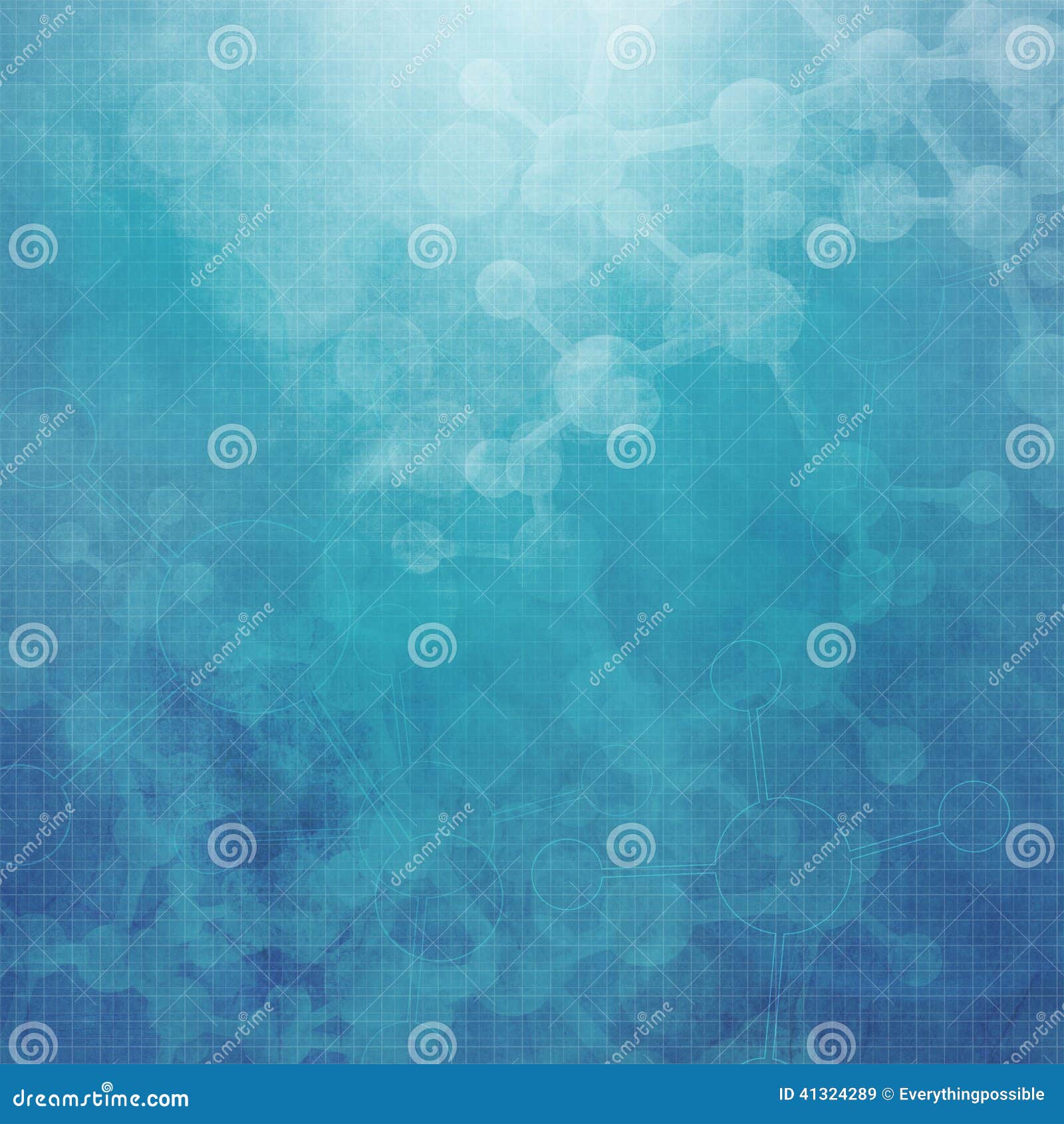 Abstract DNA Molecules Structure. Science And Technology Background ...