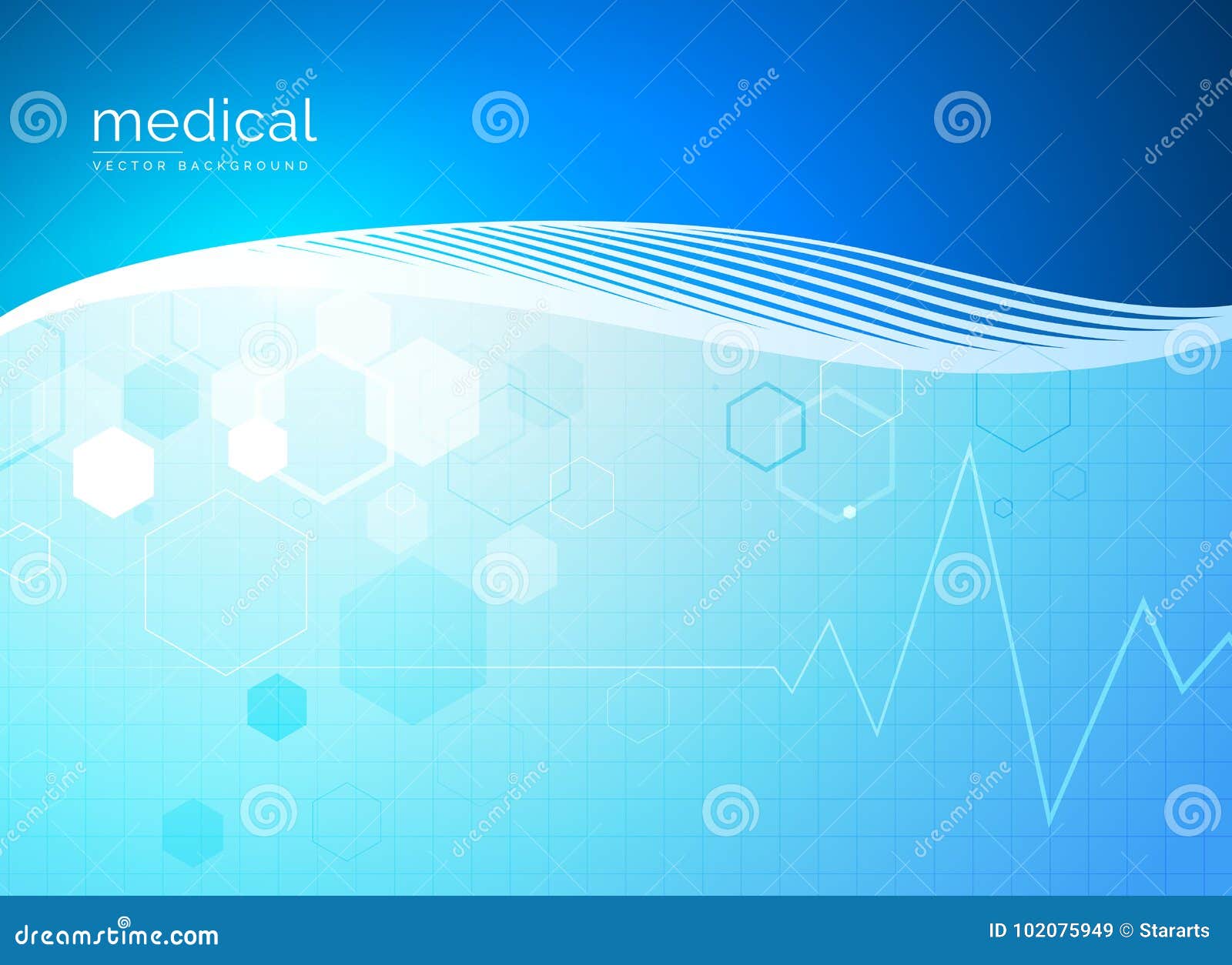Abstract Molecules Medical Background Design Stock Vector ...