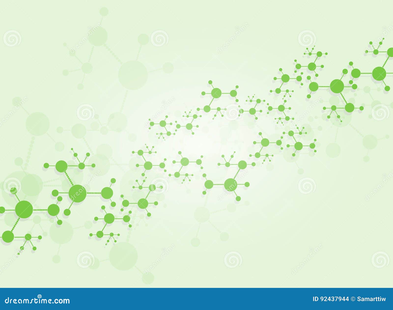 Abstract Molecules Medical Background Stock Vector - Illustration of ...