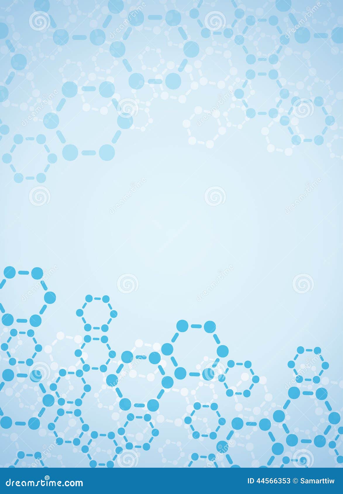 Abstract Molecules Medical Background Stock Vector - Illustration of ...