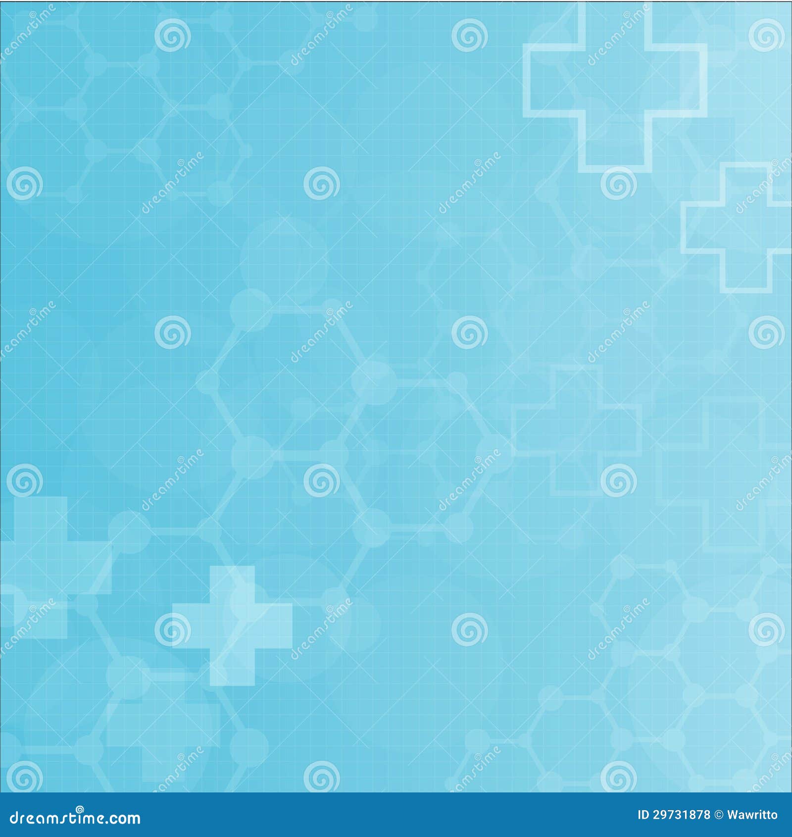 Abstract Molecules Medical Background Stock Vector - Illustration of ...