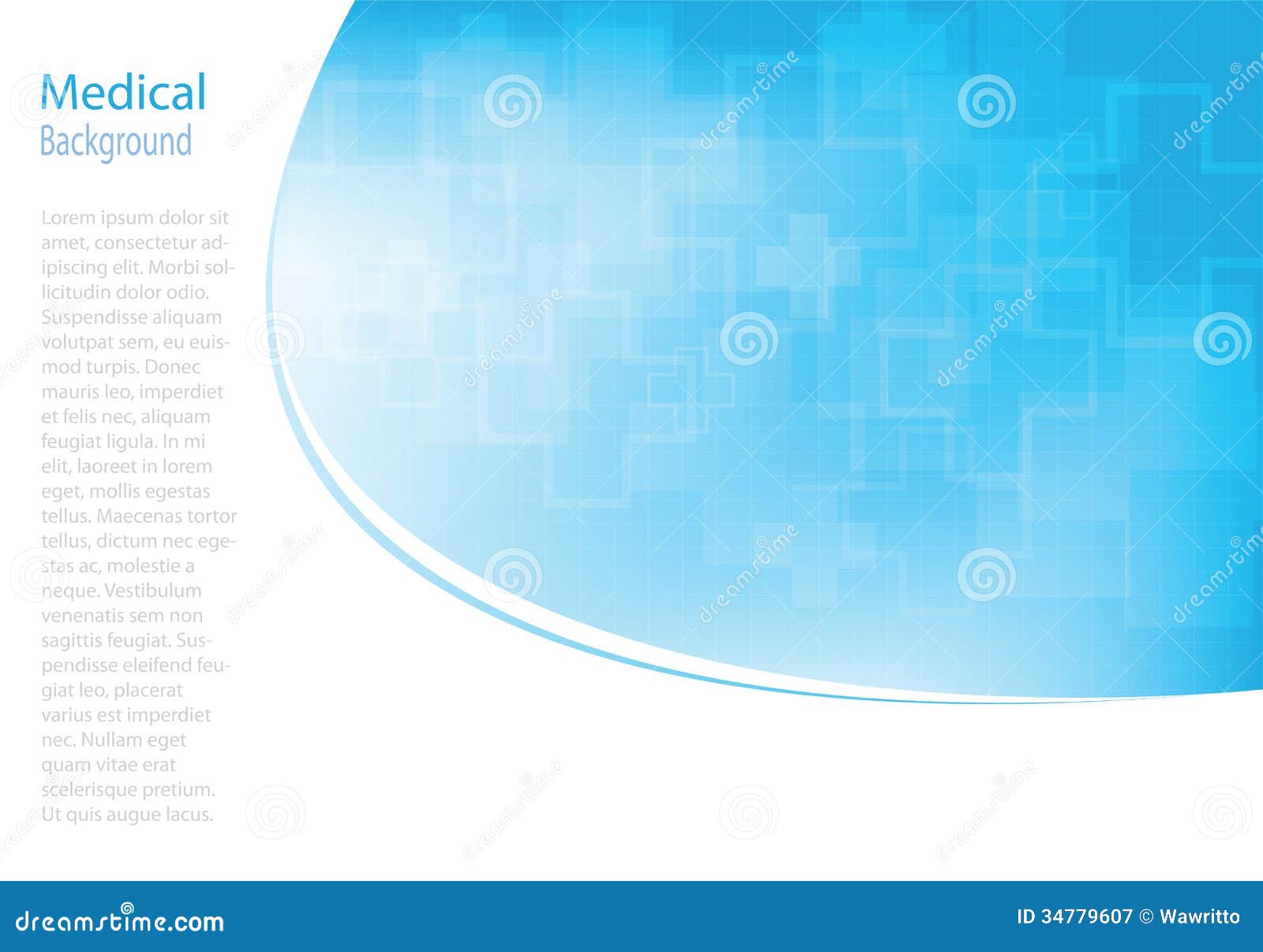 Abstract Molecules Medical Background Stock Vector - Illustration of ...