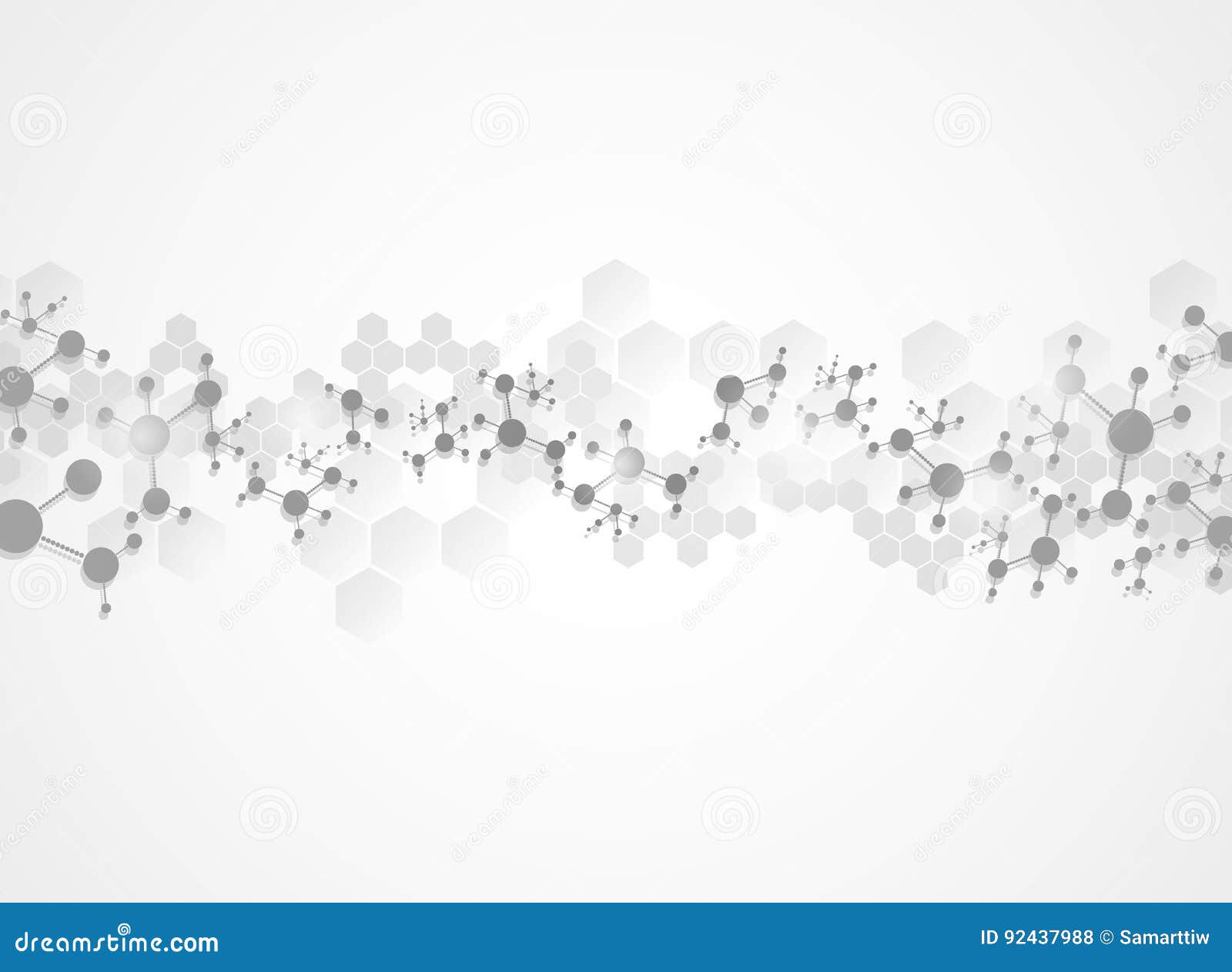 Abstract Molecules Medical Background Stock Vector - Illustration of ...