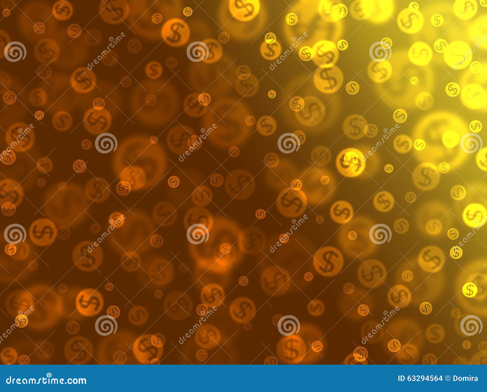 Abstract Money Background with a Dollar Sign Stock Photo - Image of ...