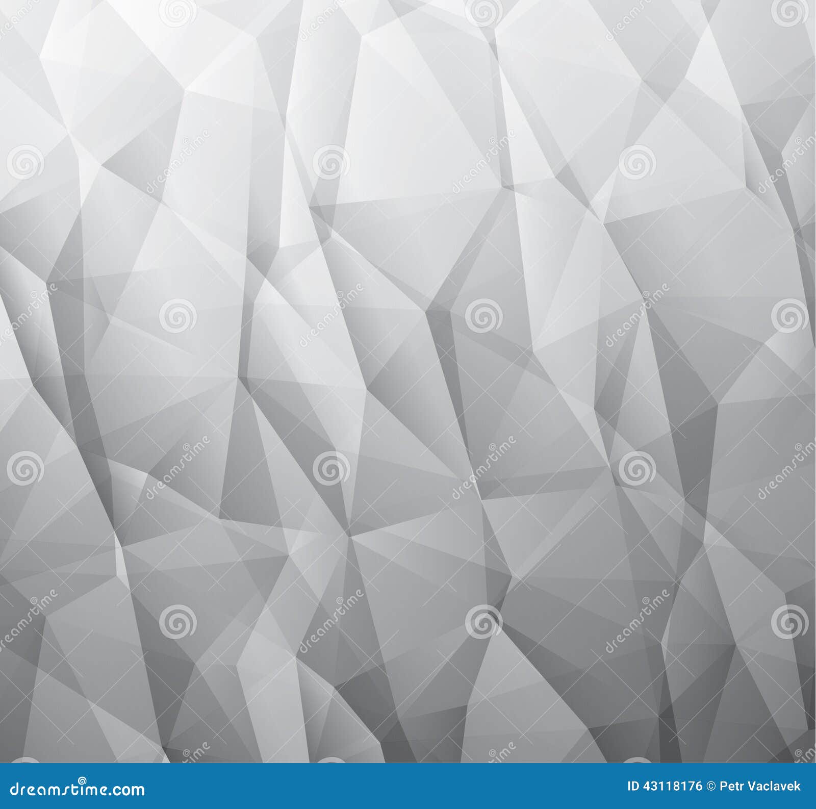 Abstract Monochromatic Background Made from Triangles Stock Vector ...