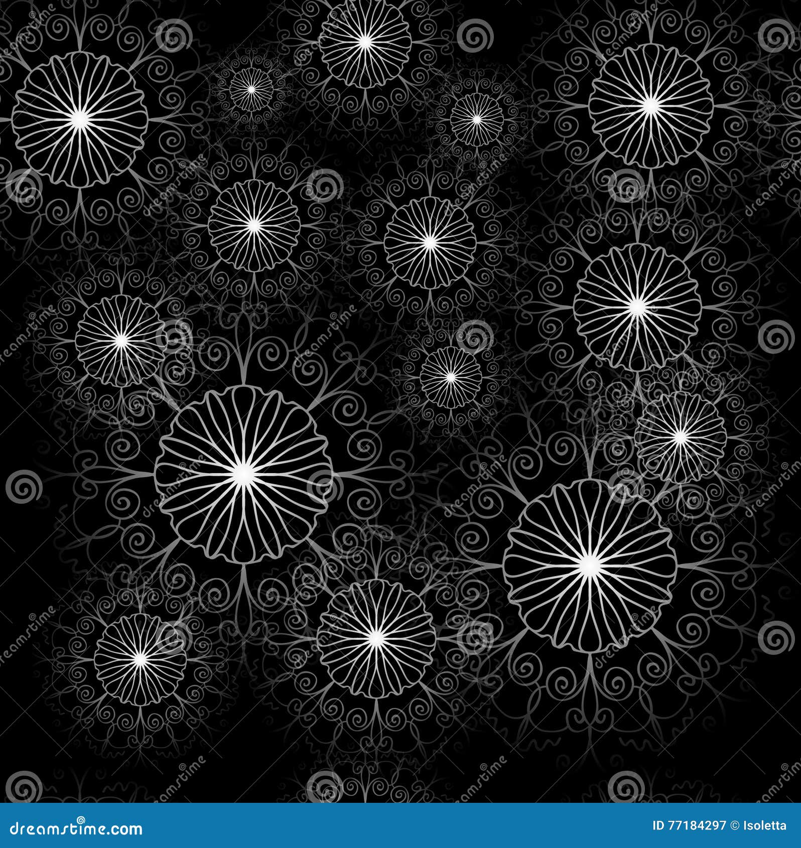 Abstract Monochrome Background Stock Vector - Illustration of modern ...