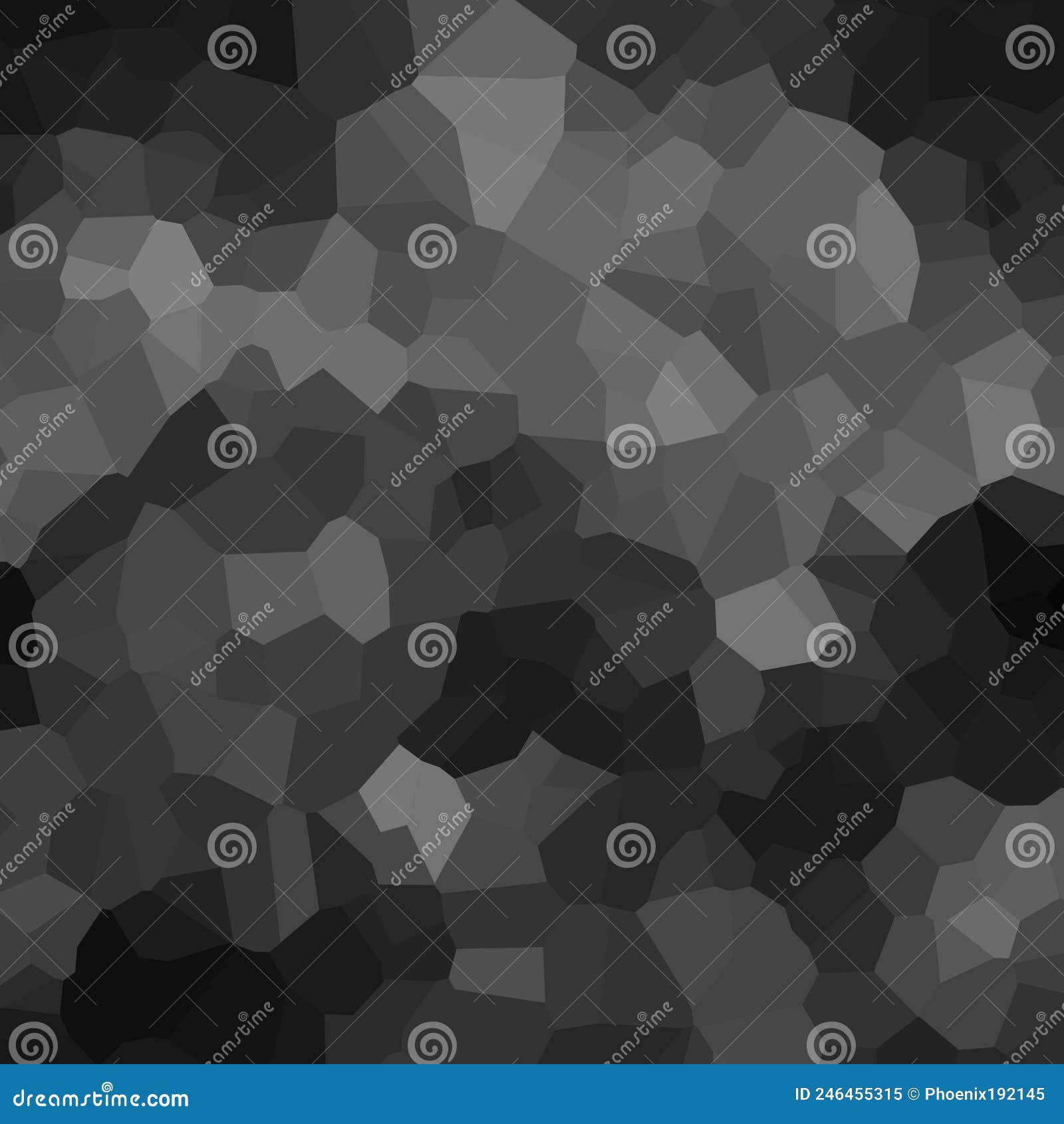 Abstract Monochrome Black Grey Crystal Pixels Random Pattern Design for ...